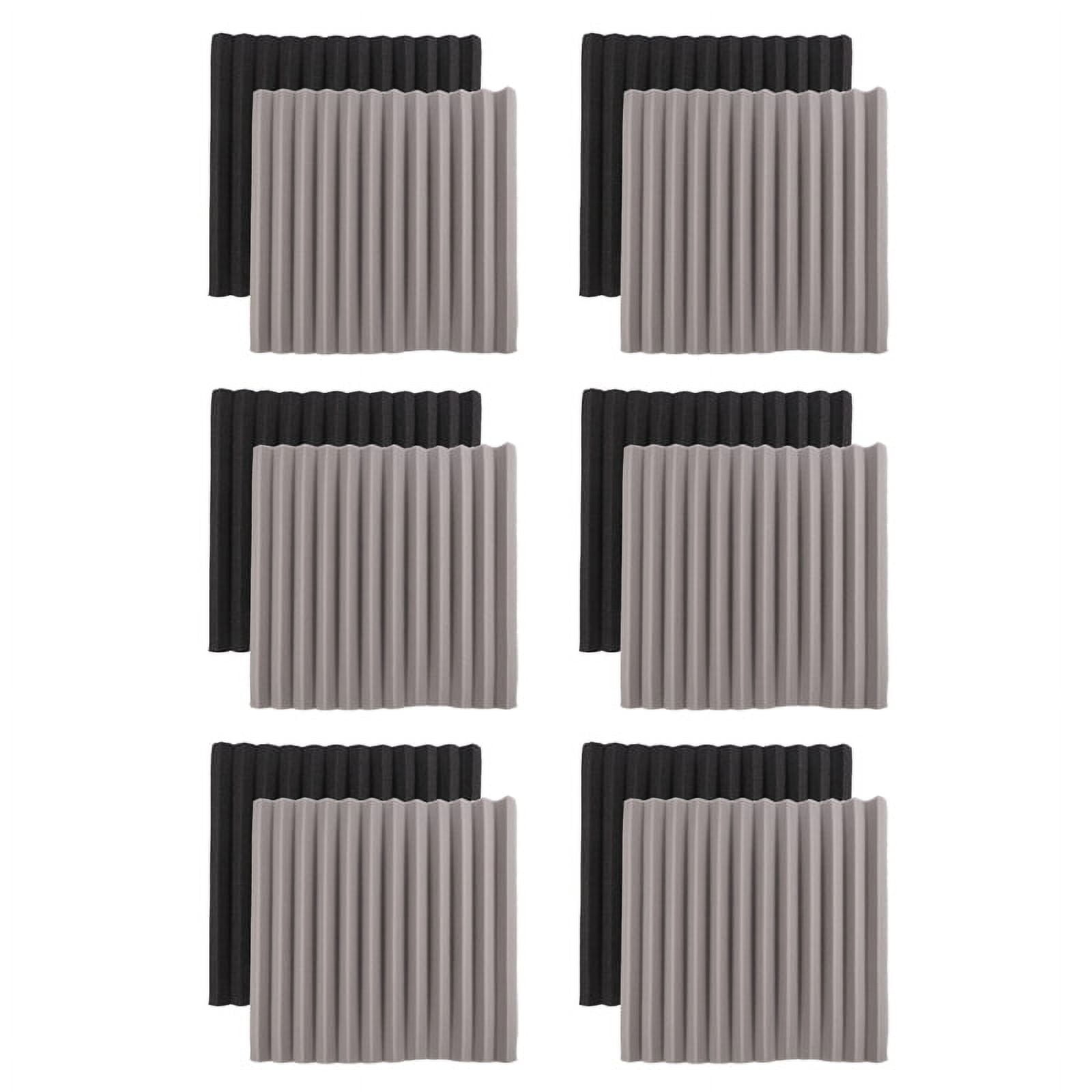 Top Sales 12 Pcs Acoustic Foam Board,Studio Wedge Tile,Acoustic ...