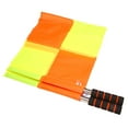 Top Sales Soccer Referee Flags with Carrying Bag Football Judge Linesman Sideline Fair Play ...