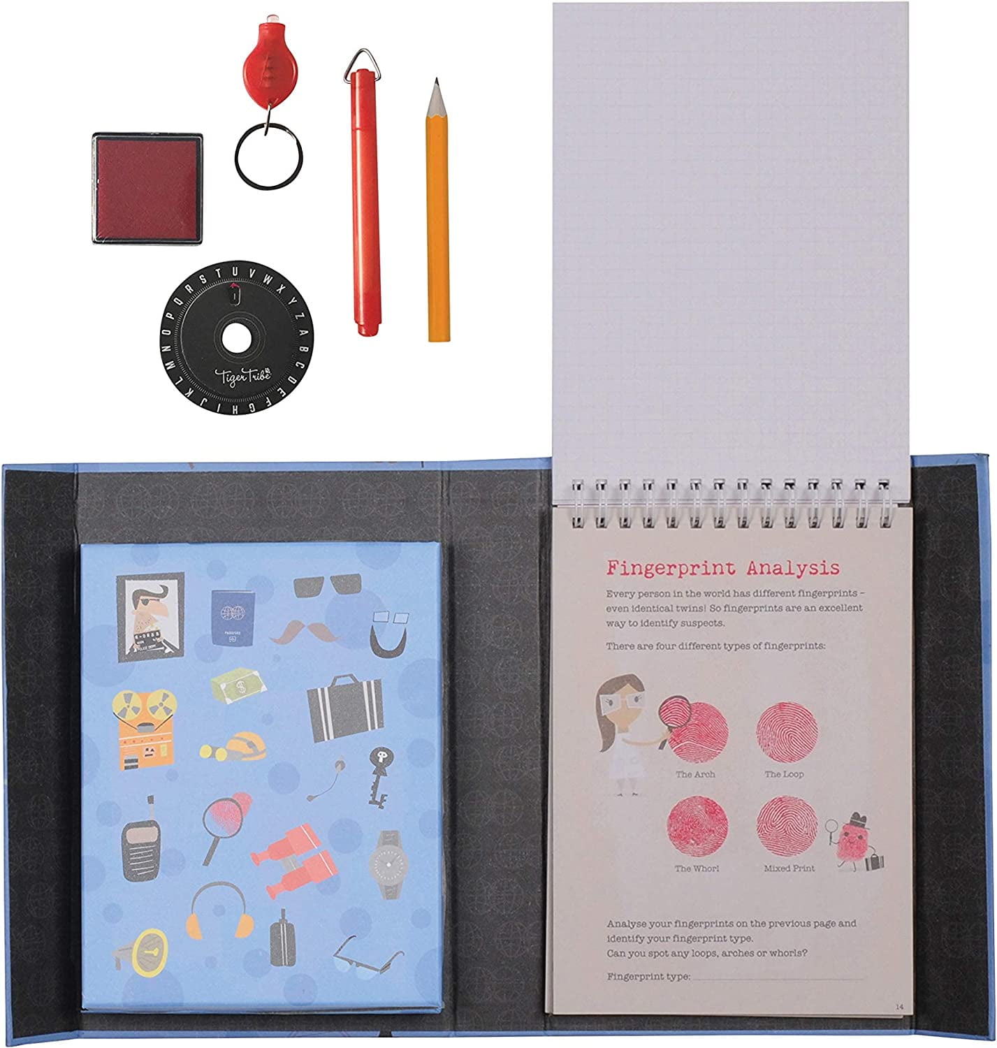 Top Secret Missions - Detective Set, Activity Set for Kids, Role Play ...