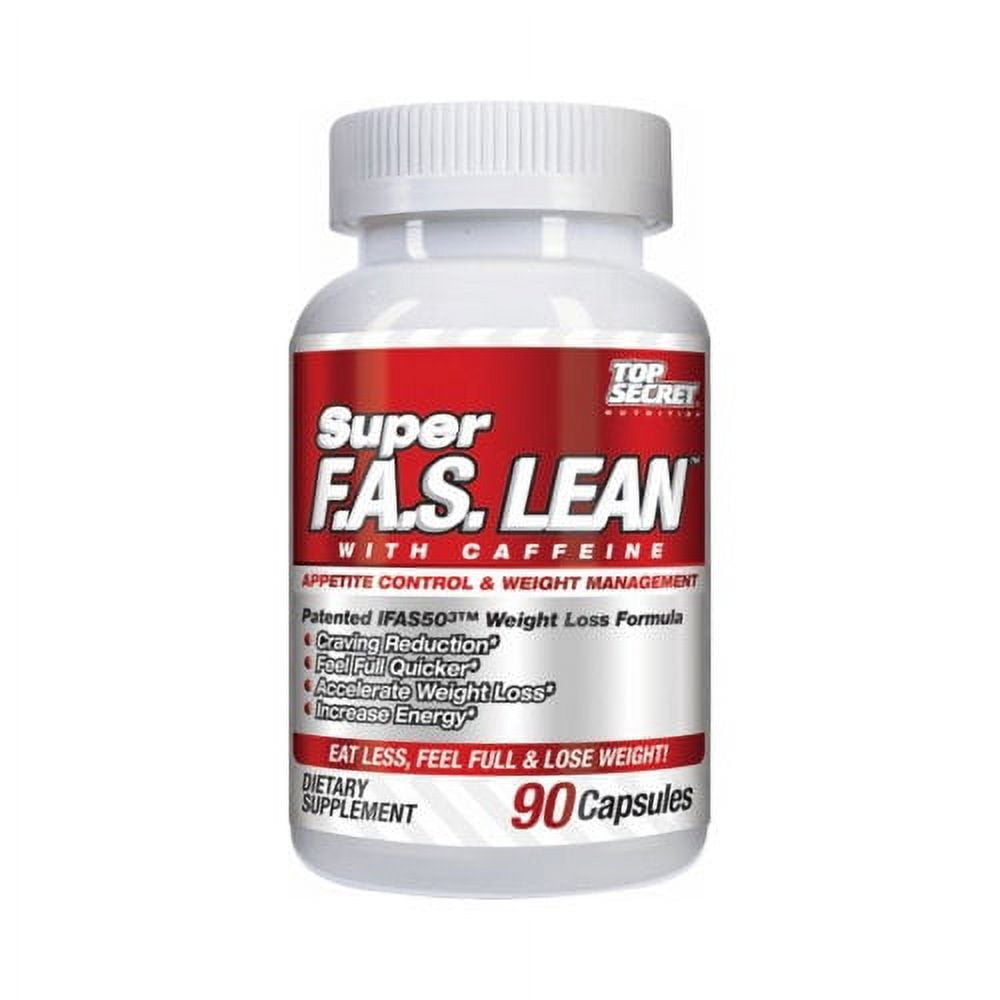 Top Secret Nutrition Super Fas-Lean Appetite Suppressant - 90 Ct ...