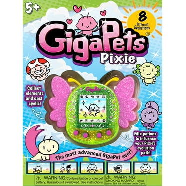Kids Only Digi Pets Electronic Virtual Pet Game, Green, Feeding ...