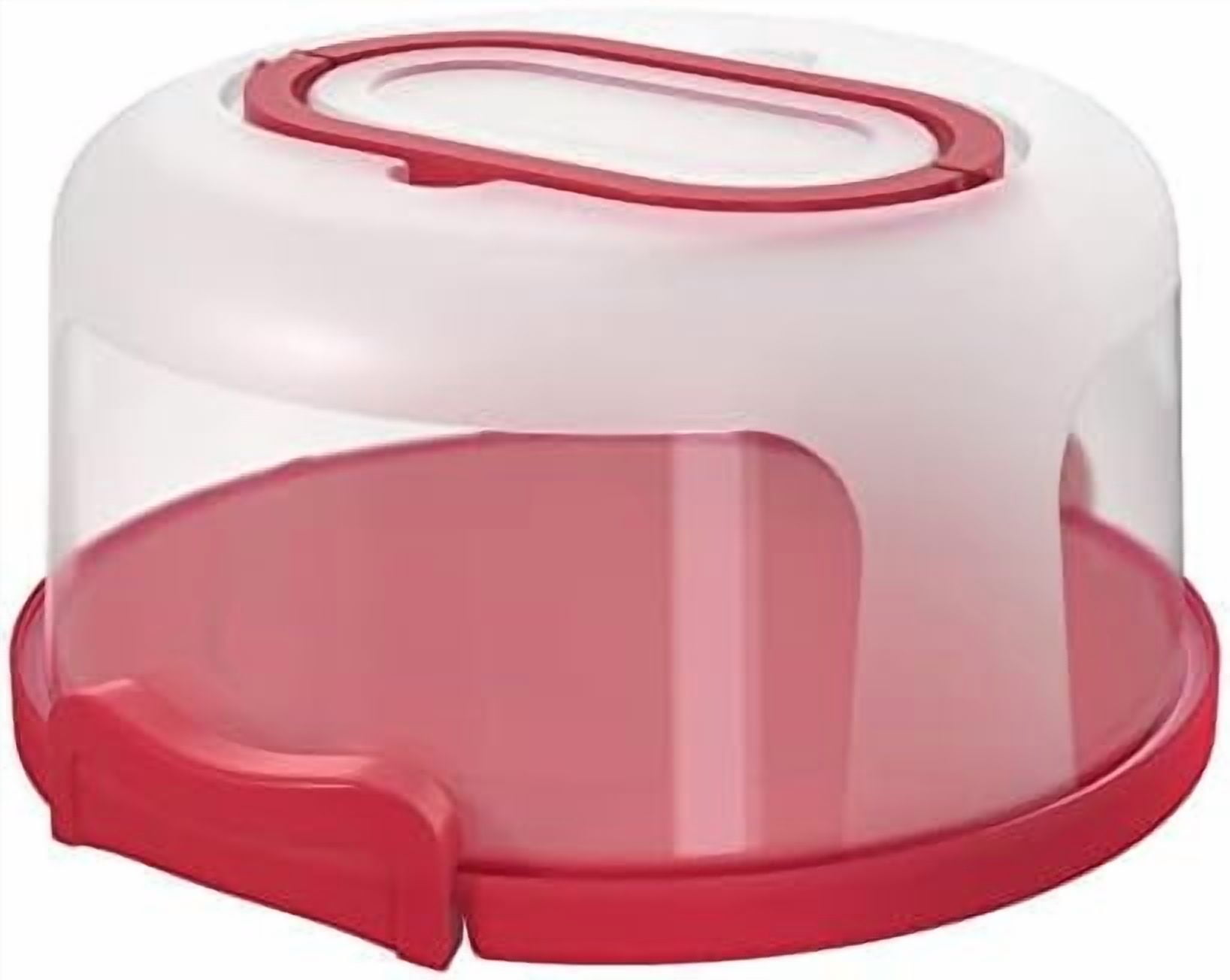Top Shelf Elements Round Cake Carrier For Up To 10 Inch Cake Portable ...