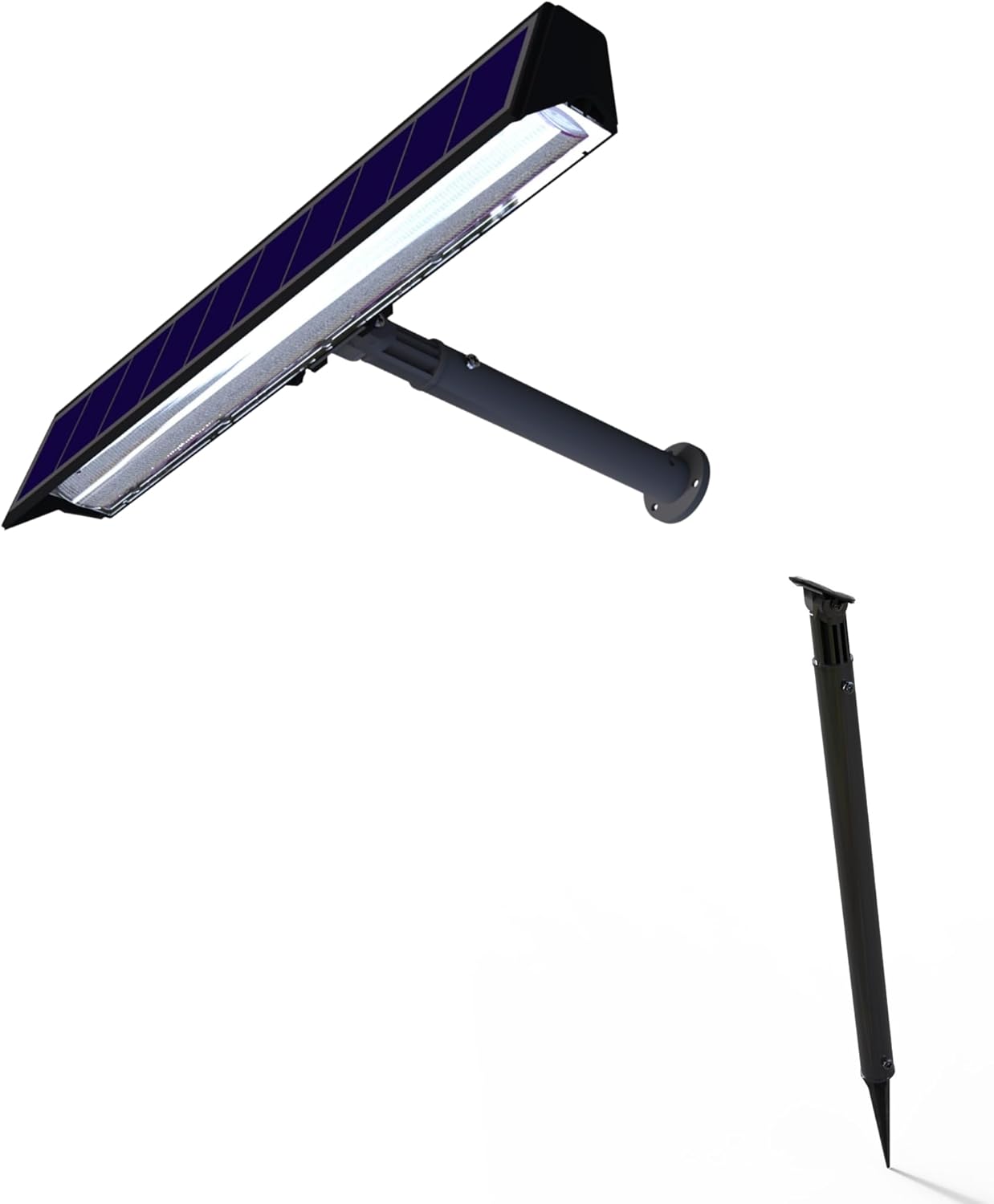 Top of Sign Outdoor Commercial Solar Signage LED Light Auto On Off Lamp ...