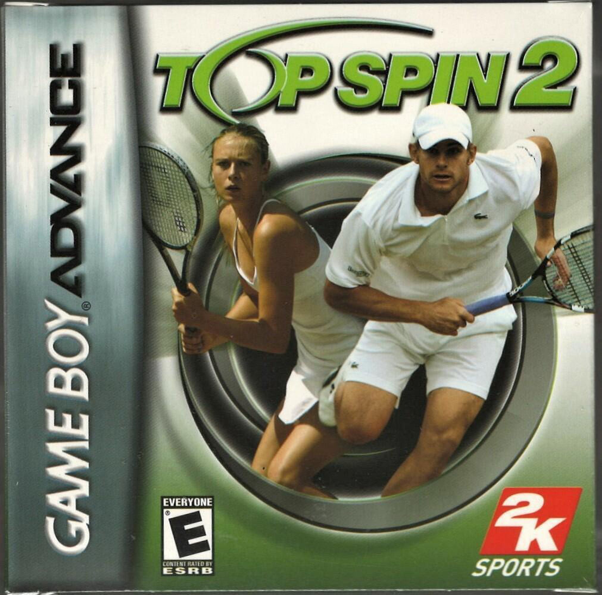 Top Spin 2 GBA (Brand New Factory Sealed US Version) Game Boy Advance ...