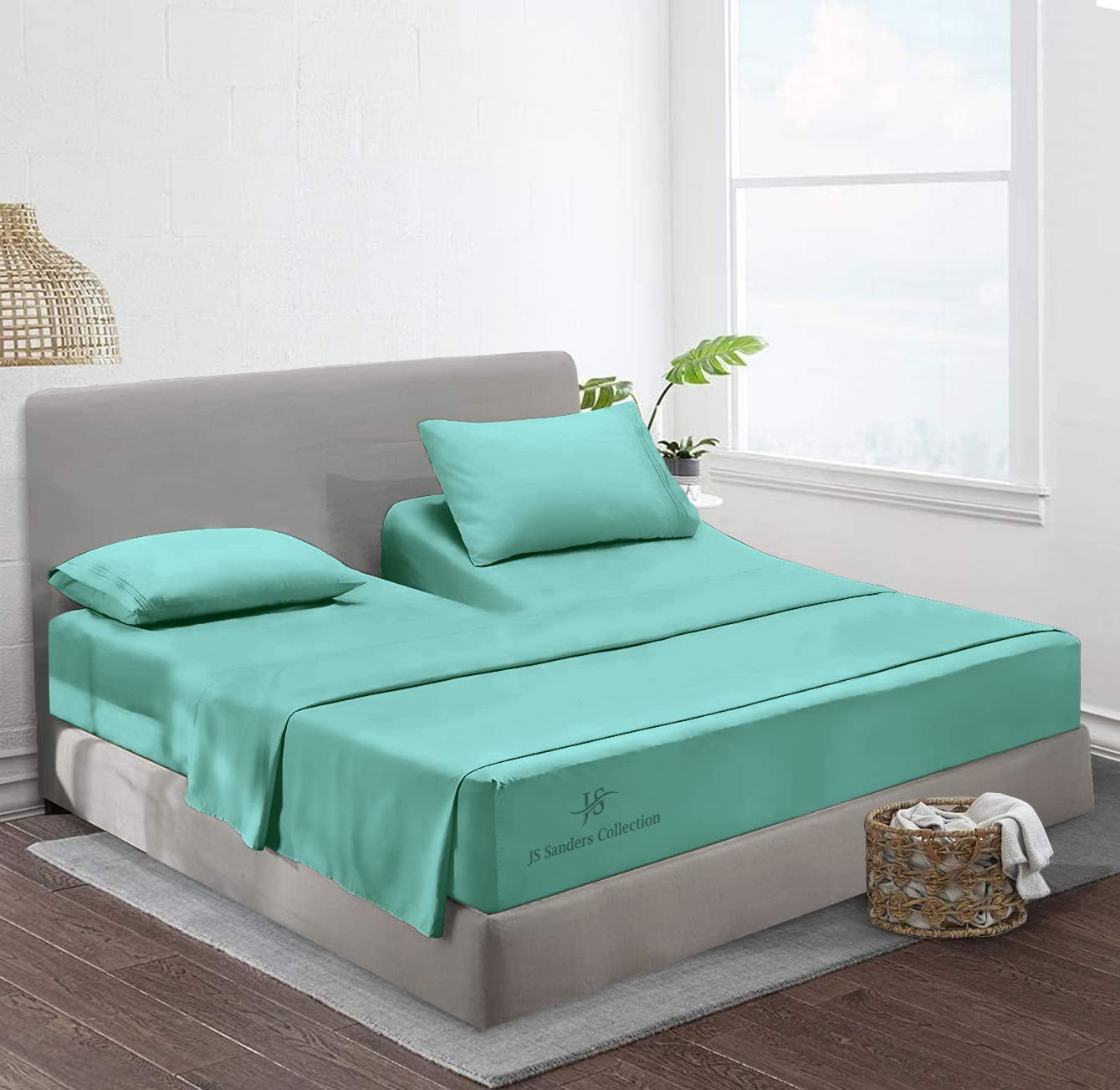 Top Split California King Sheets Sets for Adjustable beds, Half Split ...