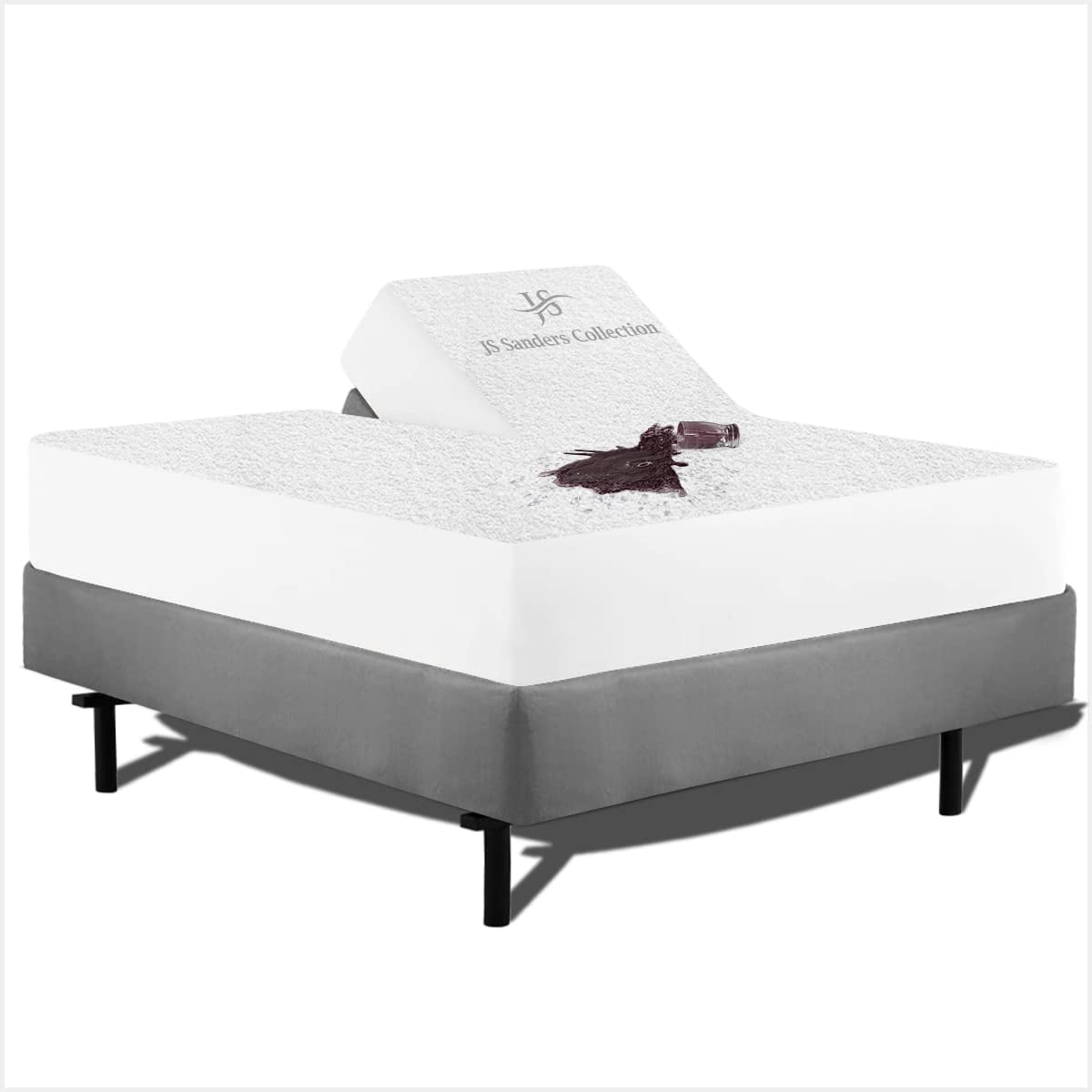 Top Split King 34" Waterproof Mattress Protector Pad Cover - Top Split ...