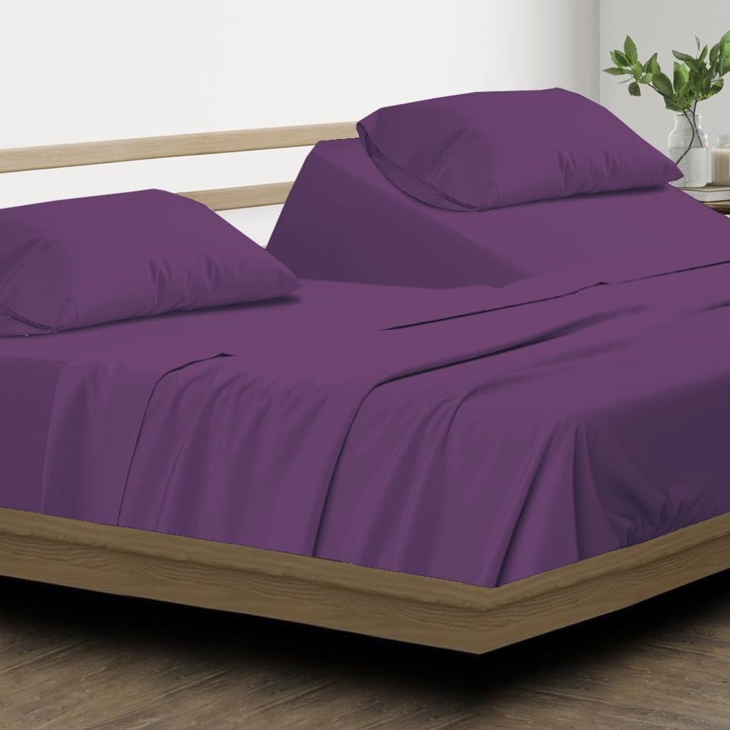 Top Split Queen Sheets Sets For Adjustable Bed - Split Down 28 inches ...