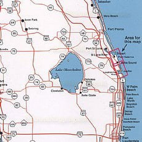 Top Spot Map- Stuart Ft Pierce St Lucie Inlet To S Indian River, N215 ...