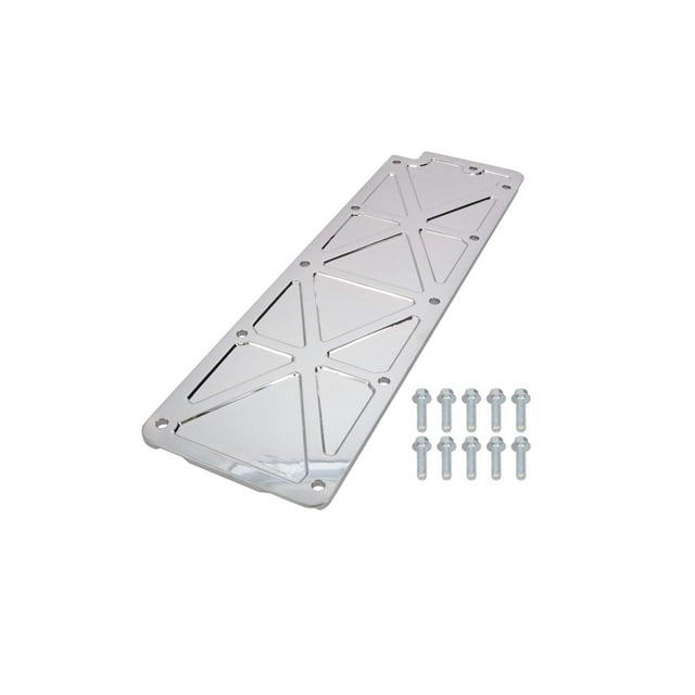 Trussed Style Engine Valley Cover for GM LS2 LS3 LS7 and LSX - Chrome ...