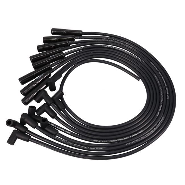 Top Street Performance 88084BCE 8.5 mm Ford Big Block Spark Plug Wire ...
