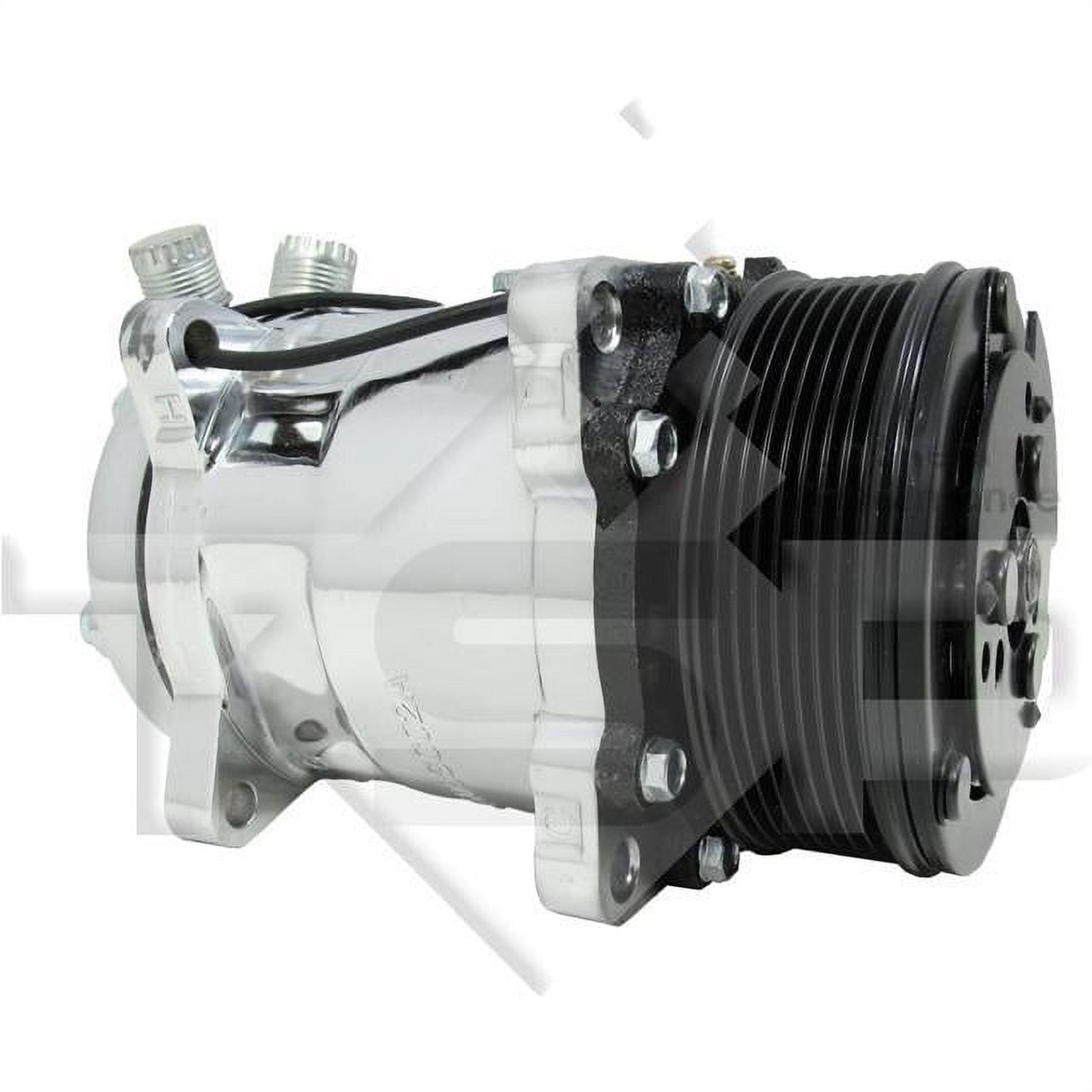 Top Street Performance HC5002C Sanden 508 Style Black Clutch Serpentine ...