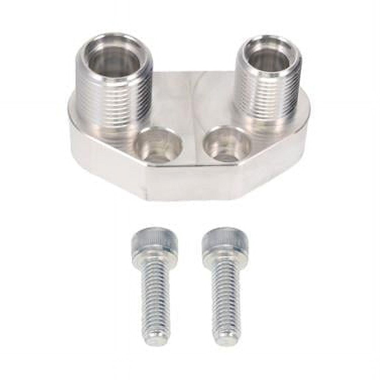 Top Street Performance HC5100CA Straight AC Manifold Fitting for Sanden ...