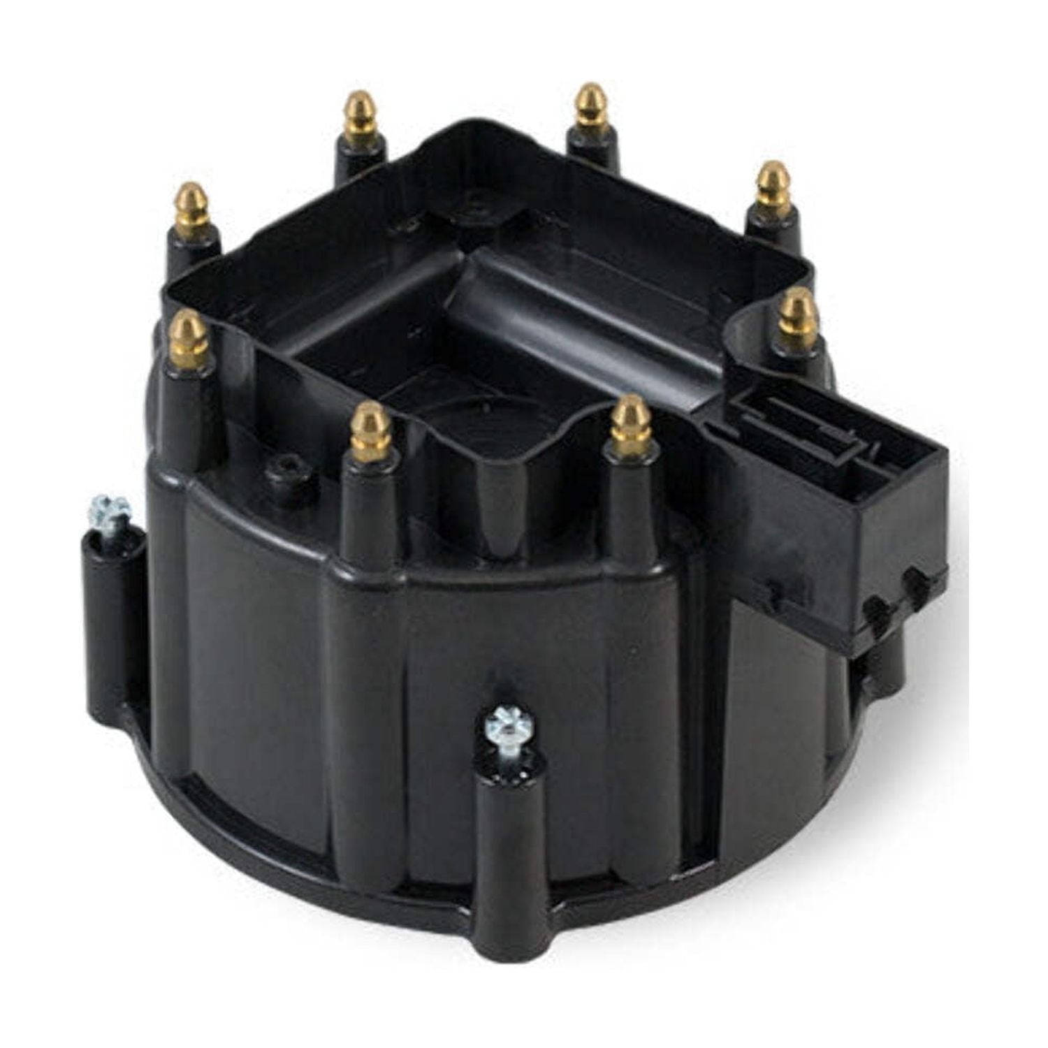 8-Cylinder HEI Distributor Cap - Black - Walmart Business Supplies