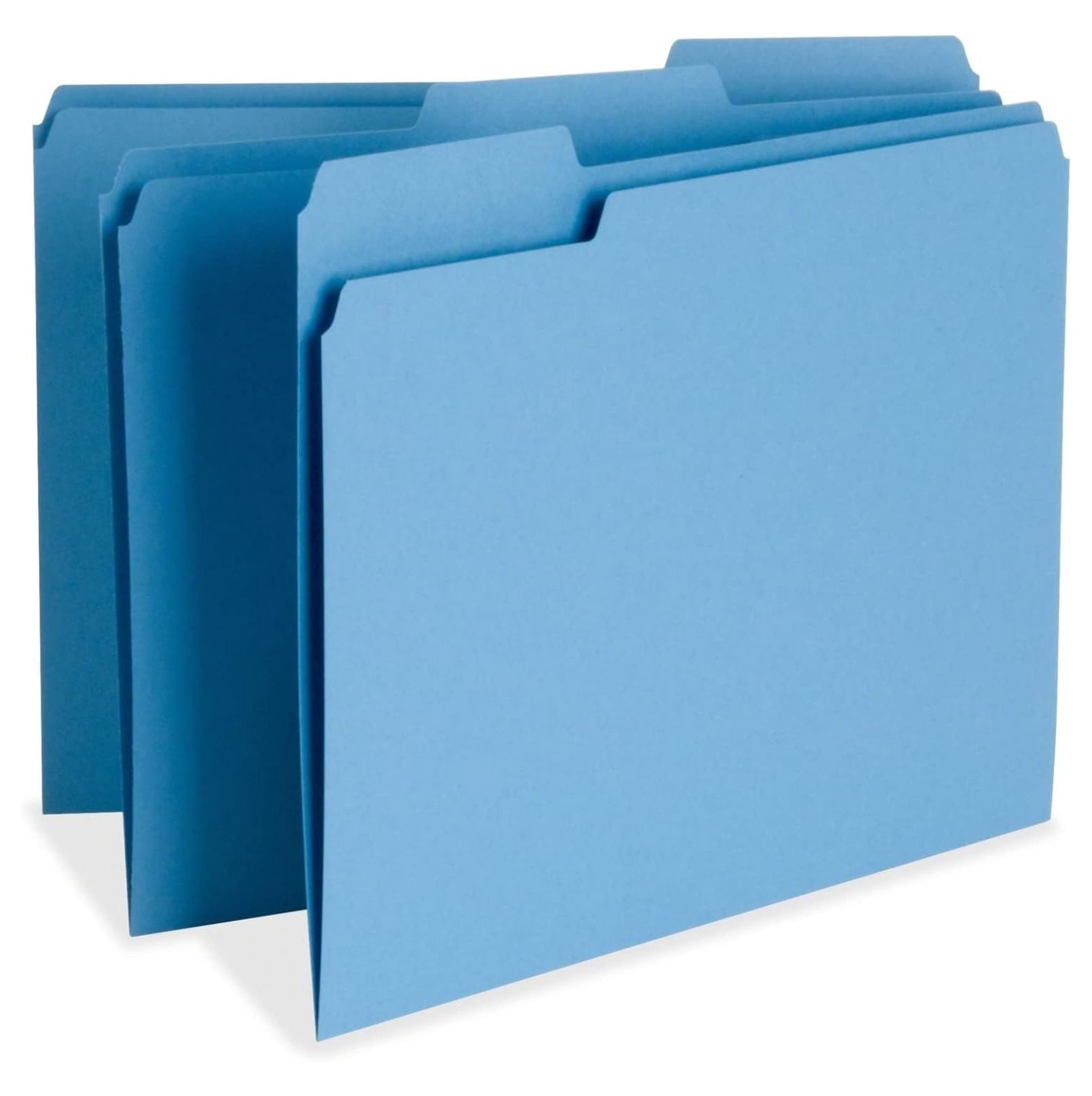 Top Tab File Folders Color-Coding - 1/3 Cut Reinforced Hanging File ...