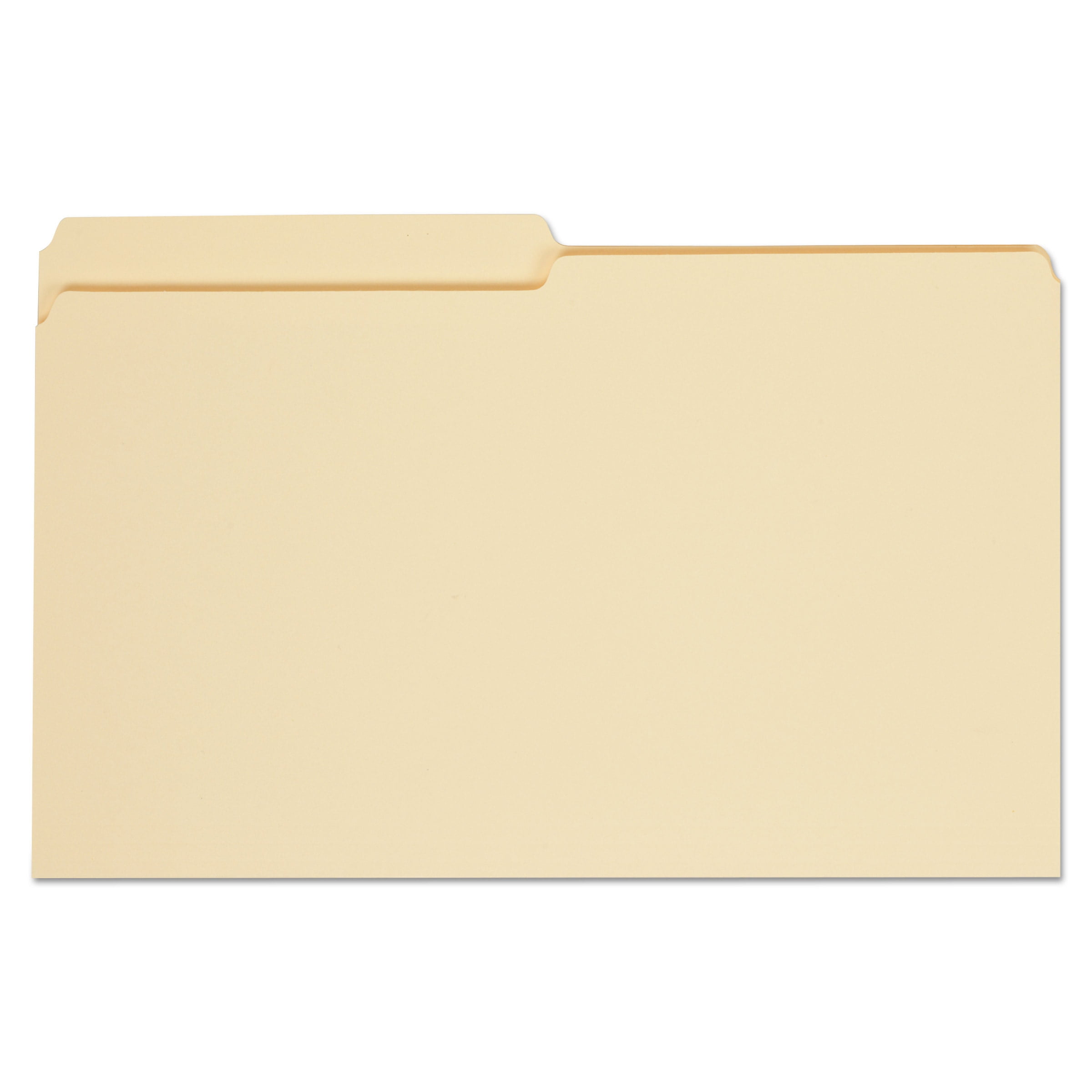 Top Tab Manila File Folders, 1/2-Cut Tabs, Assorted Positions, Legal ...