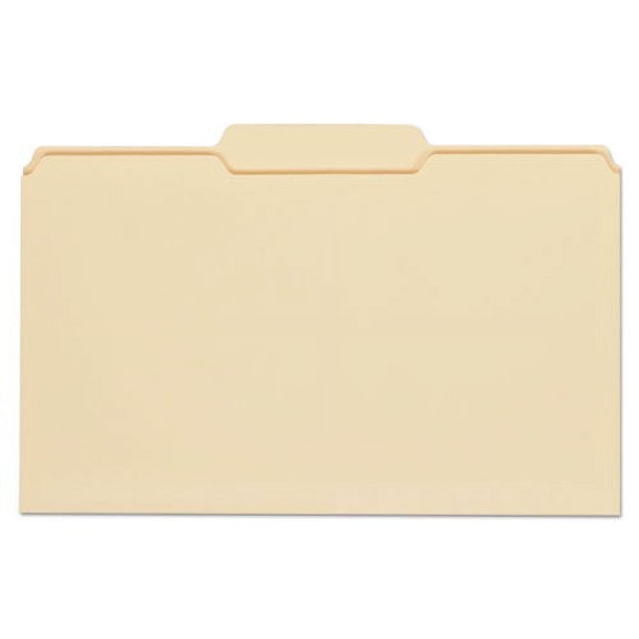 End Tab File Folder, 1/3-Cut Tabs: Assorted, Letter Size, 0.75 ...