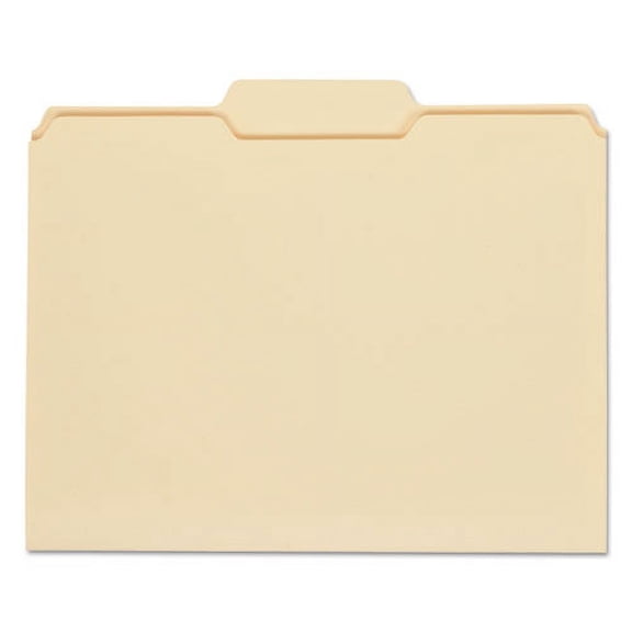 Top Tab Manila File Folders, 1/2-Cut Tabs, Assorted Positions, Letter ...