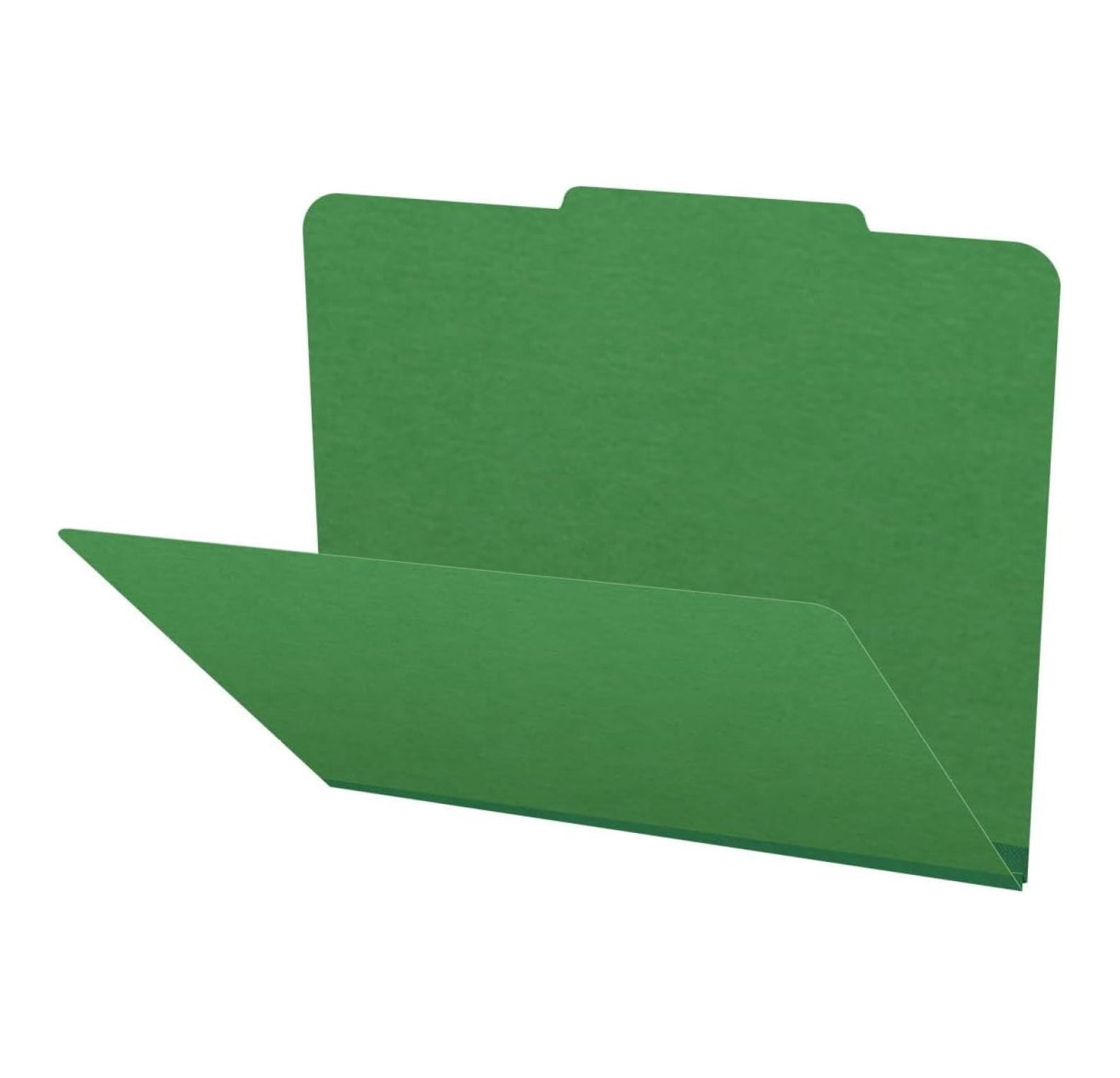 Top Tab Pressboard Folders, Letter Size, 2" Expansion, Moss Green (Box ...