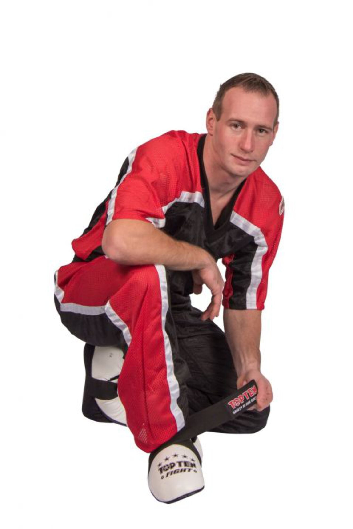 Top Ten Mesh uniform 1605 model - black/red, 1605 S - Walmart.com