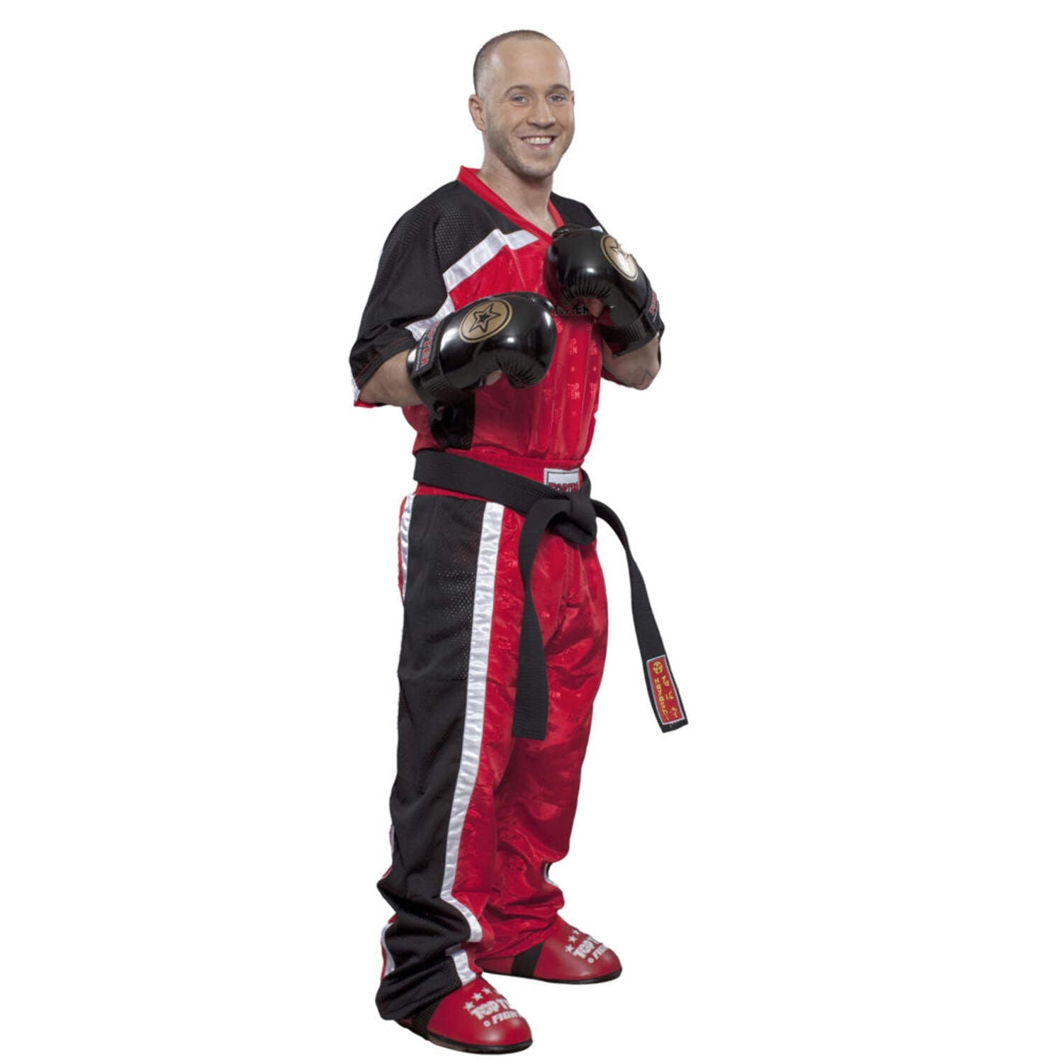 Top Ten Mesh uniform 1605 model - red/black, 1605 R - Walmart.com