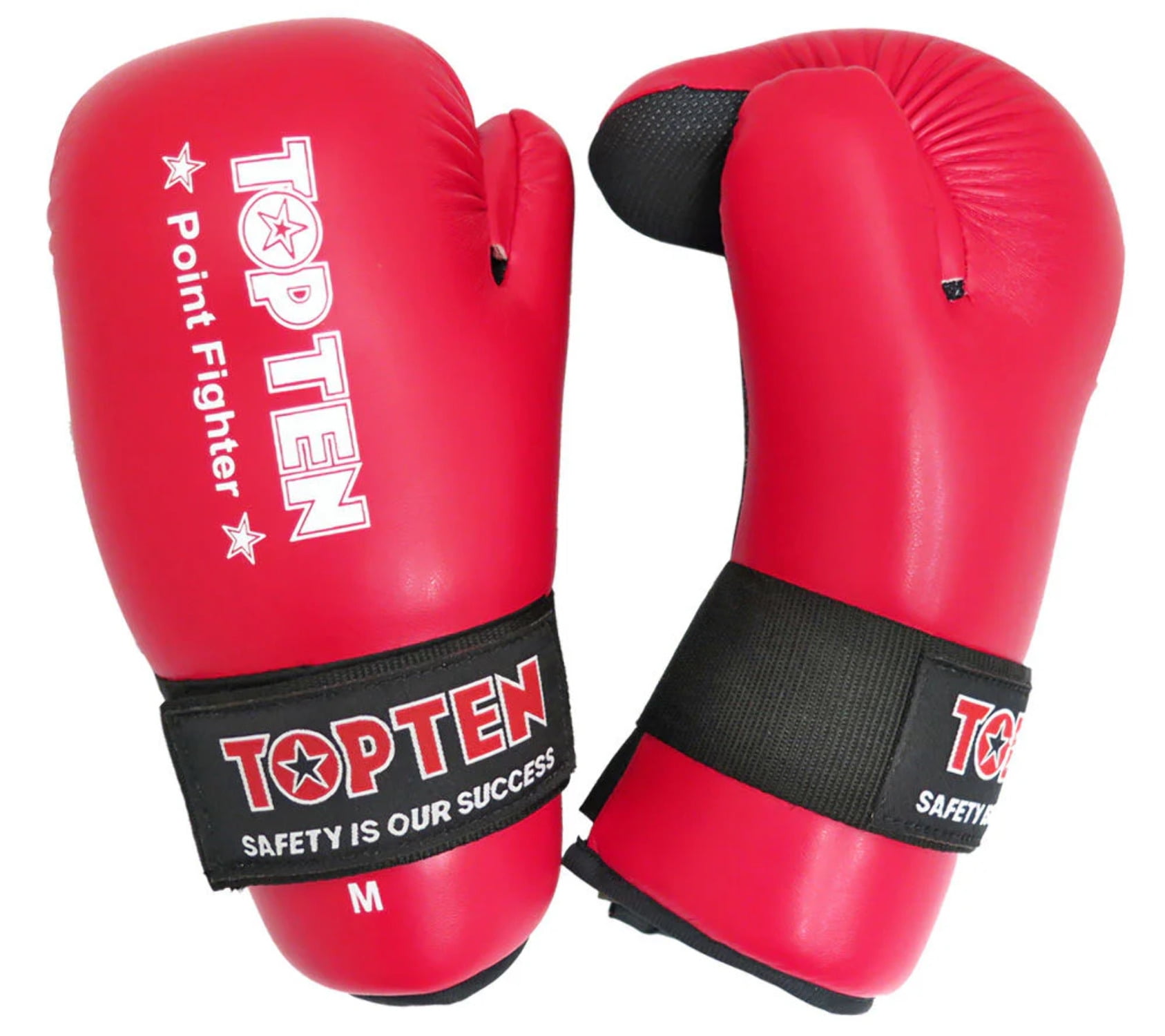 Top Ten Red Point Fighter Open Hand Gloves, 2165-40 - Walmart.com