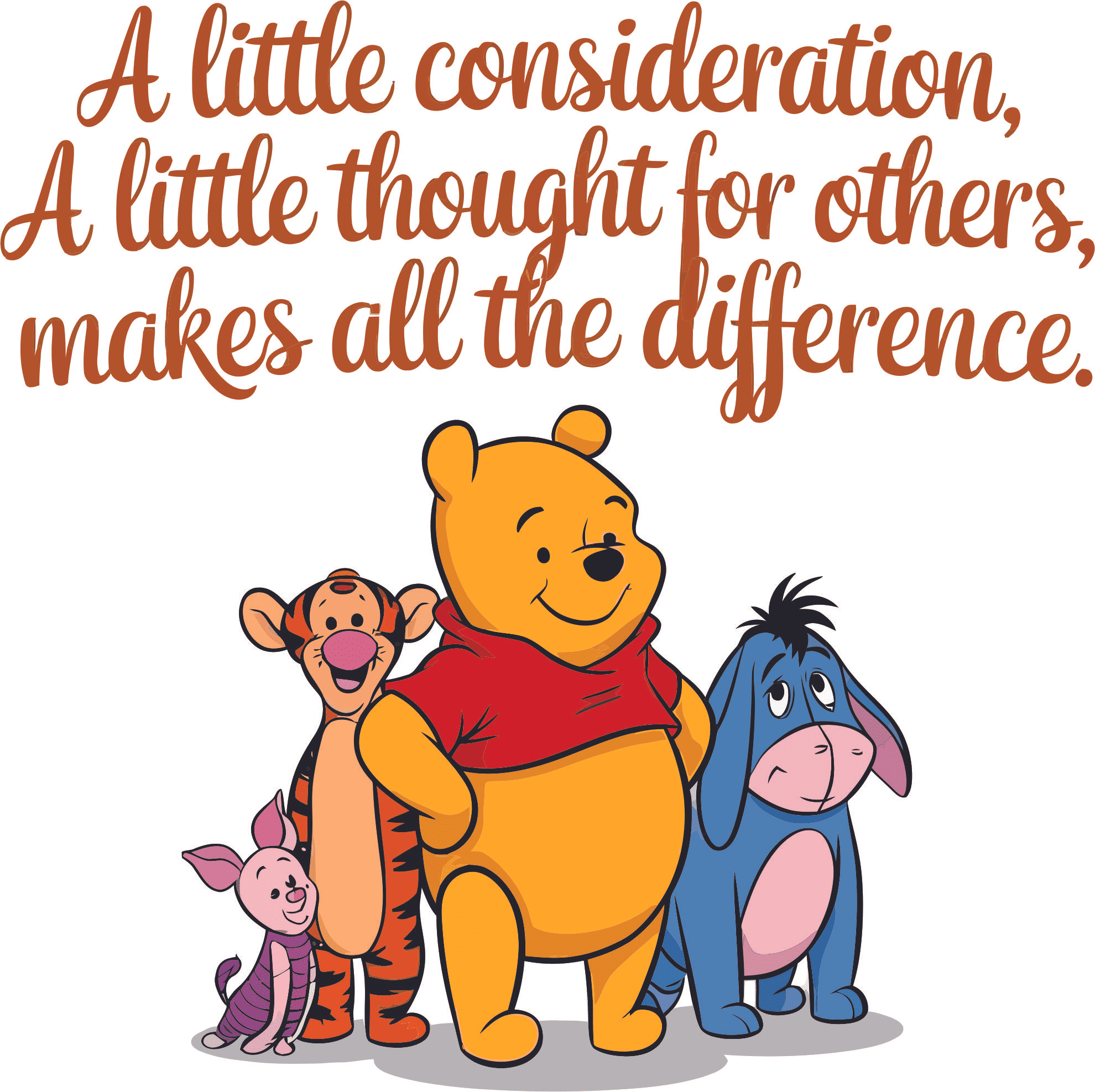 Top Ten Stickers A Little Consideration Adorable Quote Wall Decal ...