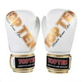 Top Ten Ultimate Women Fight Boxing Gloves - white/gold, 2242-12 ...