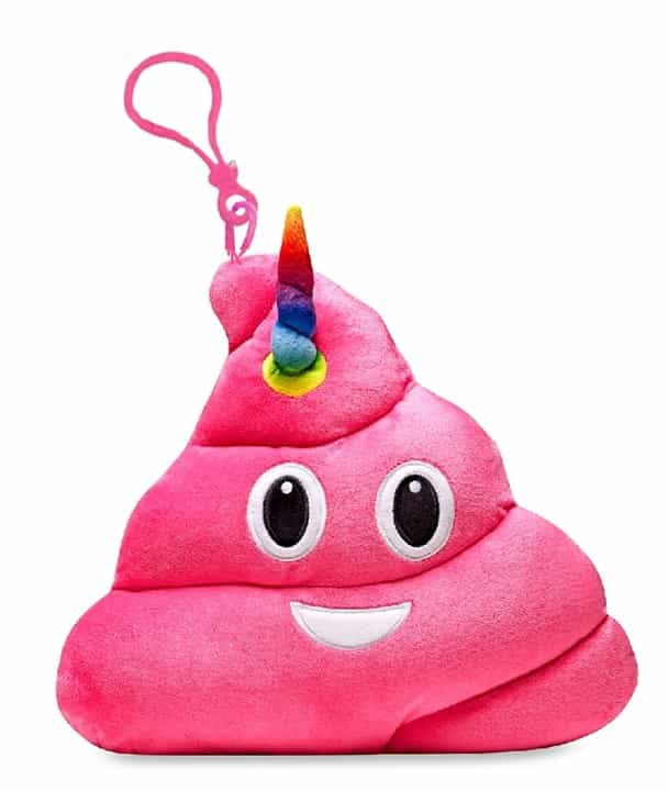 Top Trenz Pink Poop Unicorn Keychain - 4" - Walmart.com