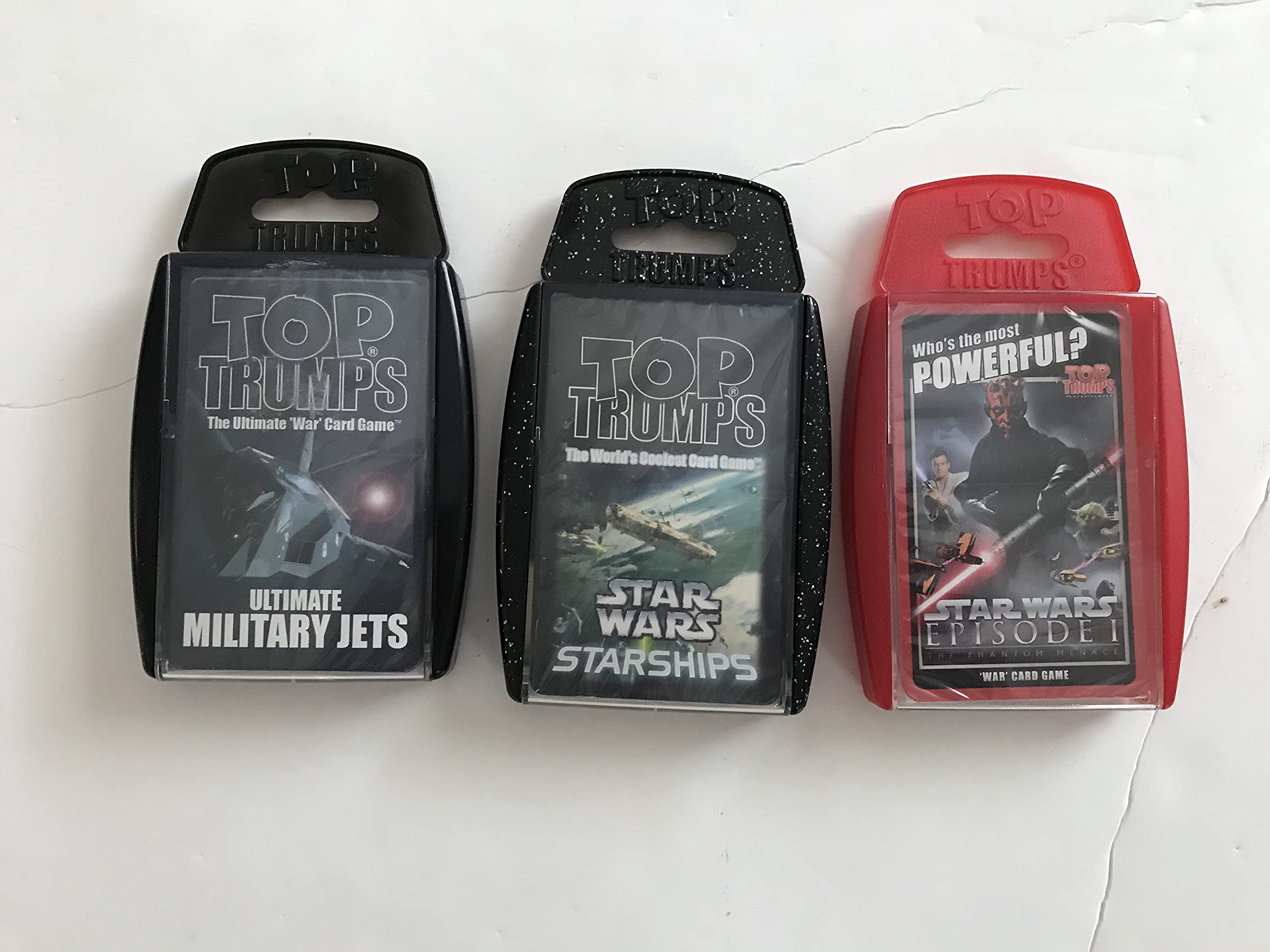 Top Trumps Card Game -Star Wars - 3 Pack - Starship, Phantom Menace ...