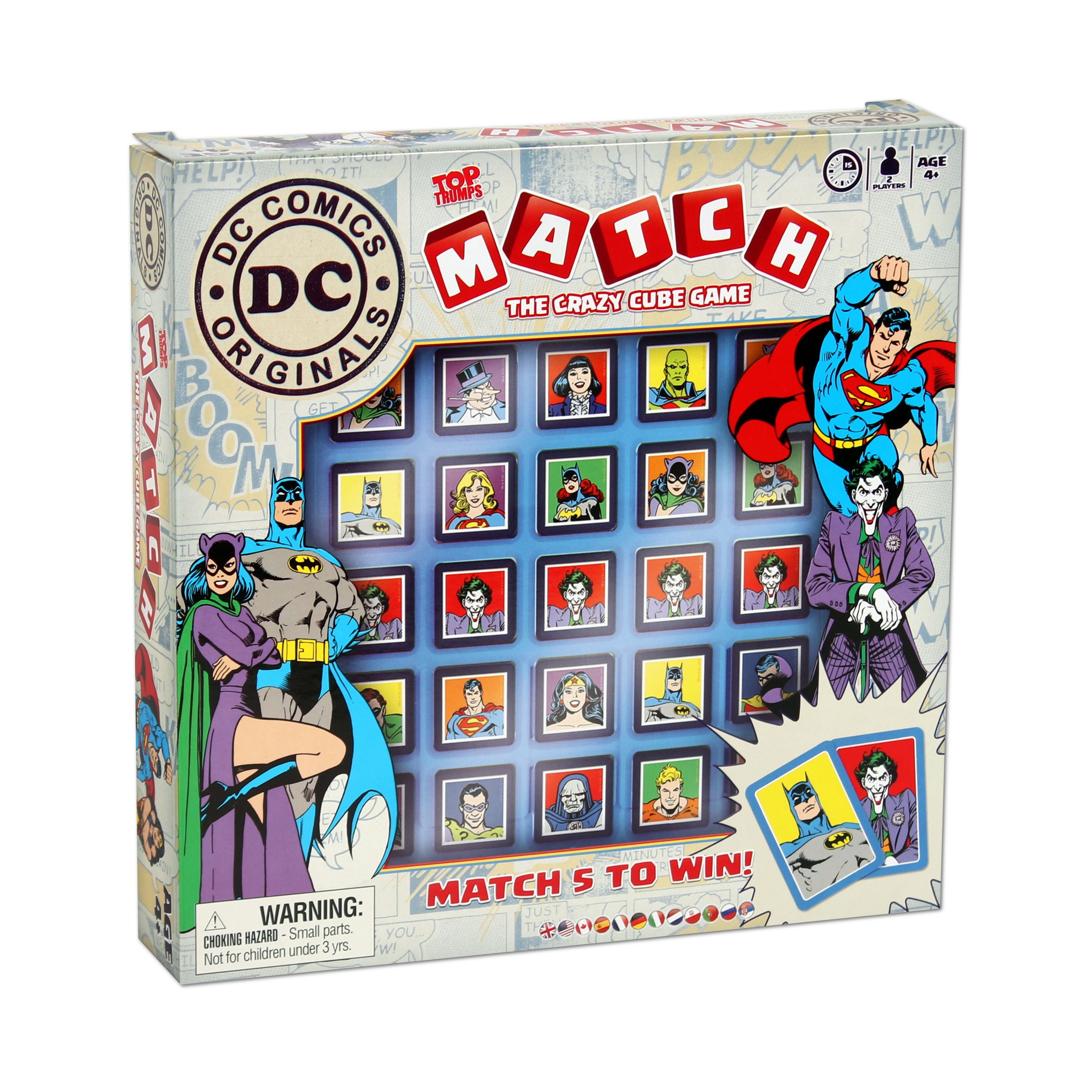 Top Trumps Match Game - Dc Comics Originals - Walmart.com