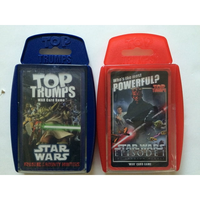 Top Trumps - Star Wars 2 Pack - Phantom Menace and Clone Wars (Rise of ...