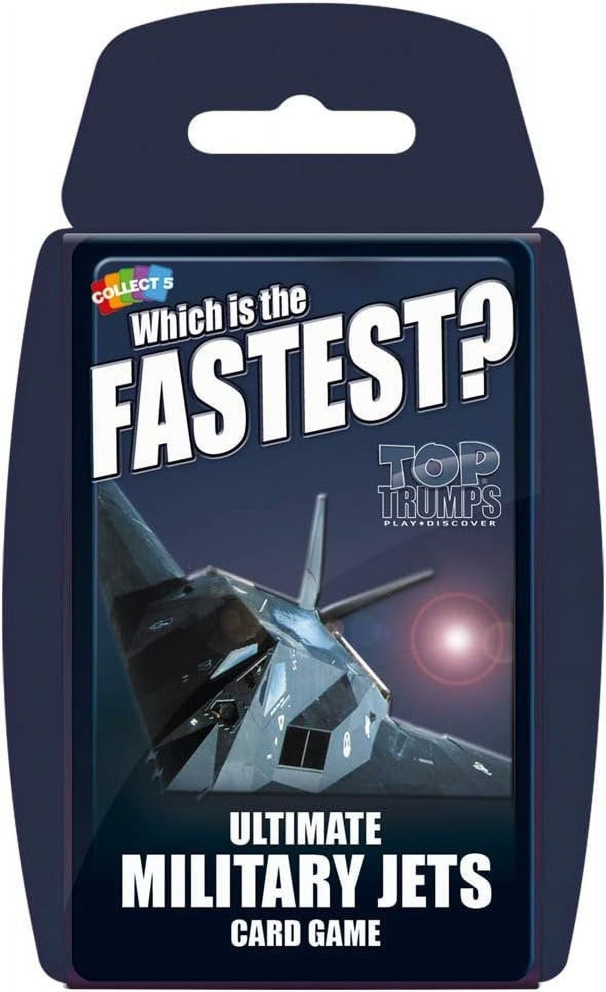 Top Trumps, Ultimate Military Jets Card Game, Discover Fighter Jet ...