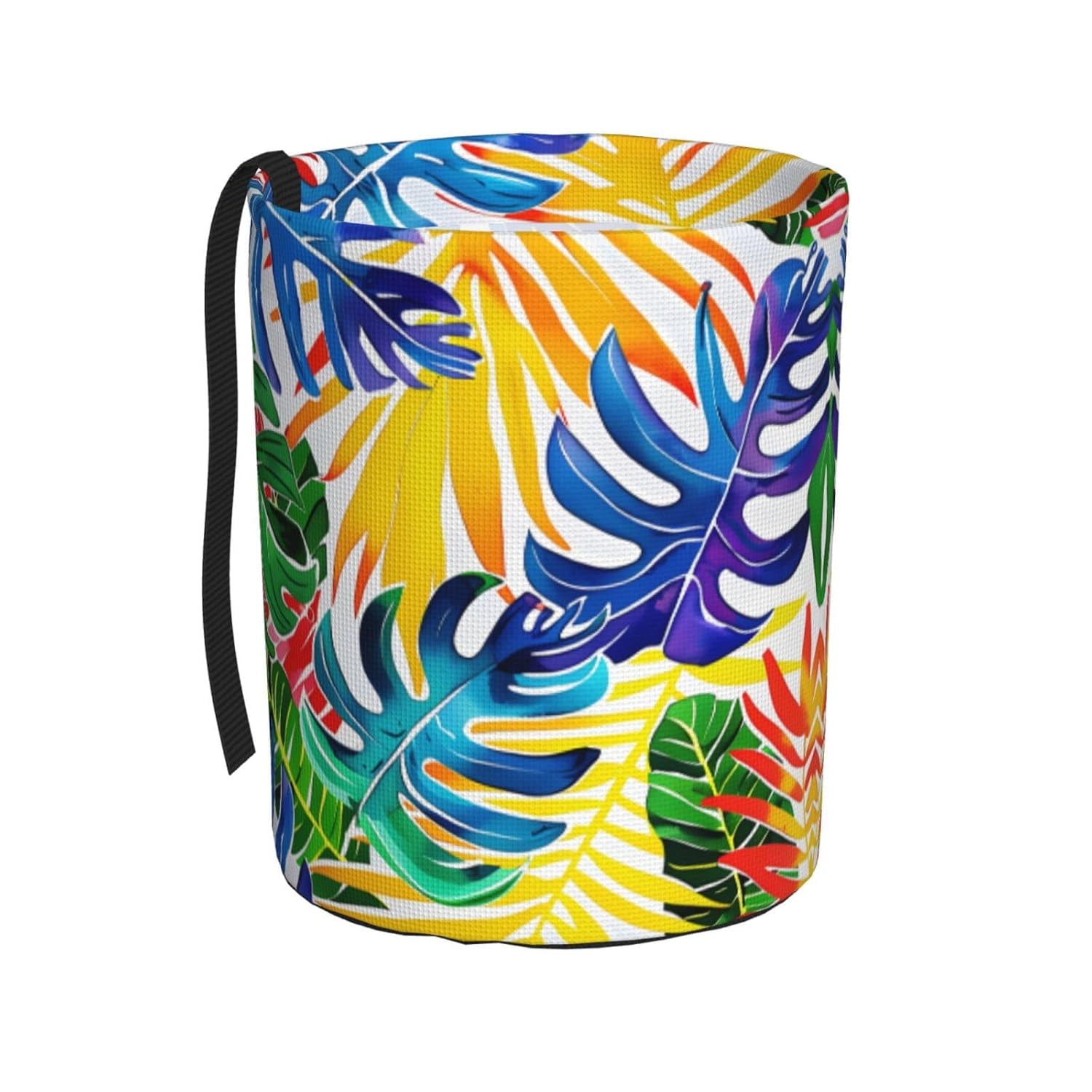 Top-kevin Car Trash Can Colorful Tropical Palm Leaves Leaf Waterproof ...
