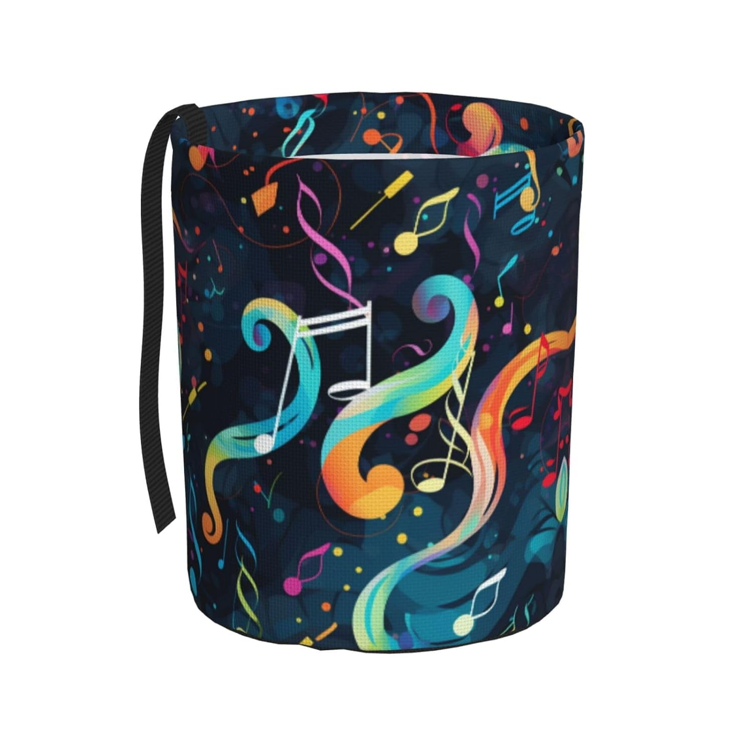 Top-kevin Car Trash Can Music Note Love Heart Art Painting Small Car ...