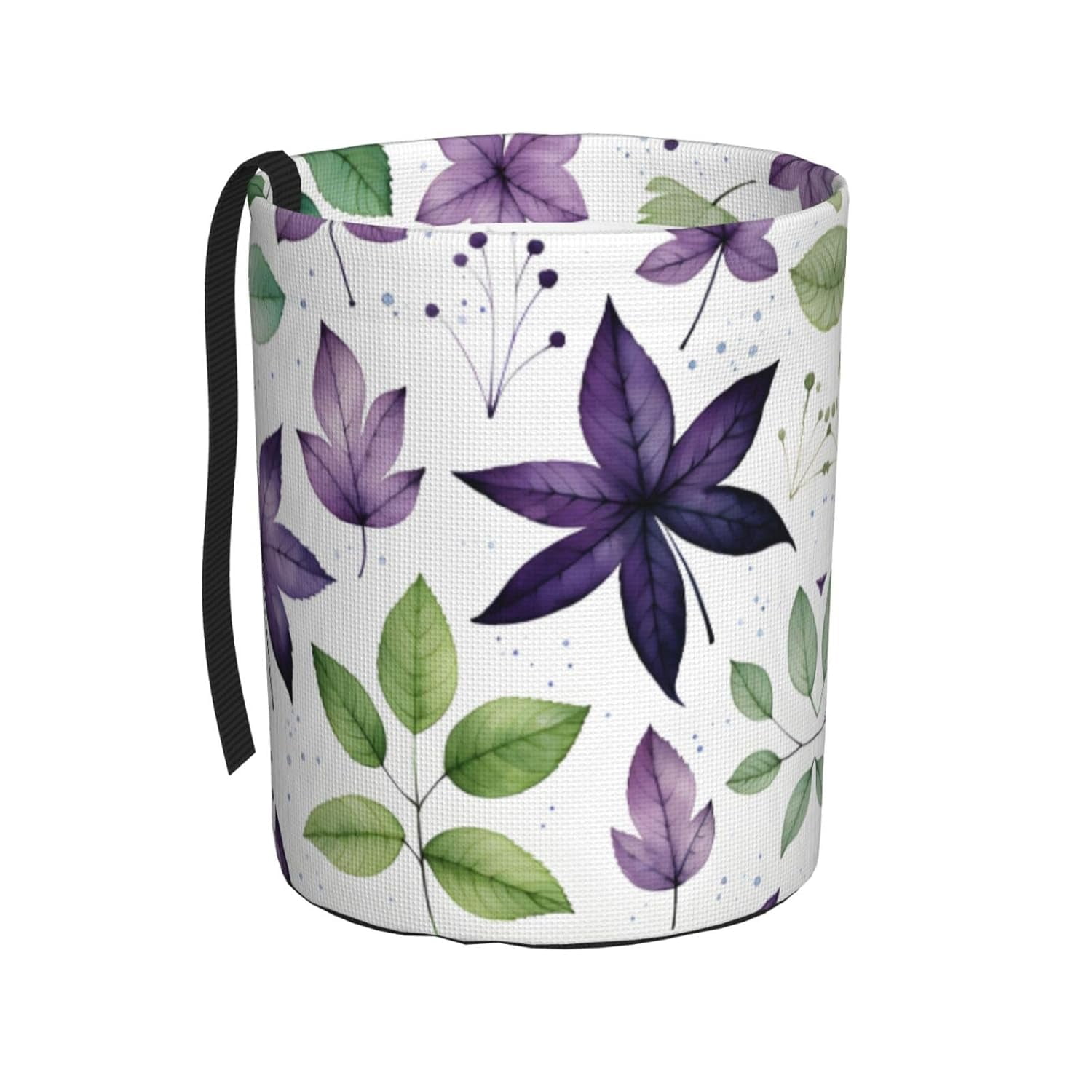 Top-kevin Car Trash Can Rainbow Curve Stripe Small Car Trash Bin for ...