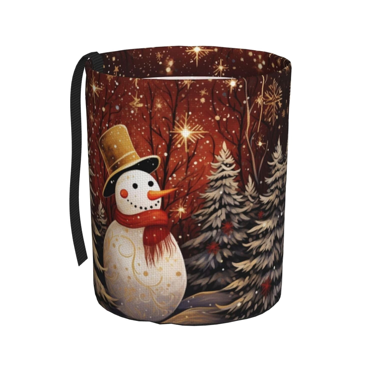 Top-kevin Car Trash Can Red Green Christmas Darts Small Car Trash Bin ...