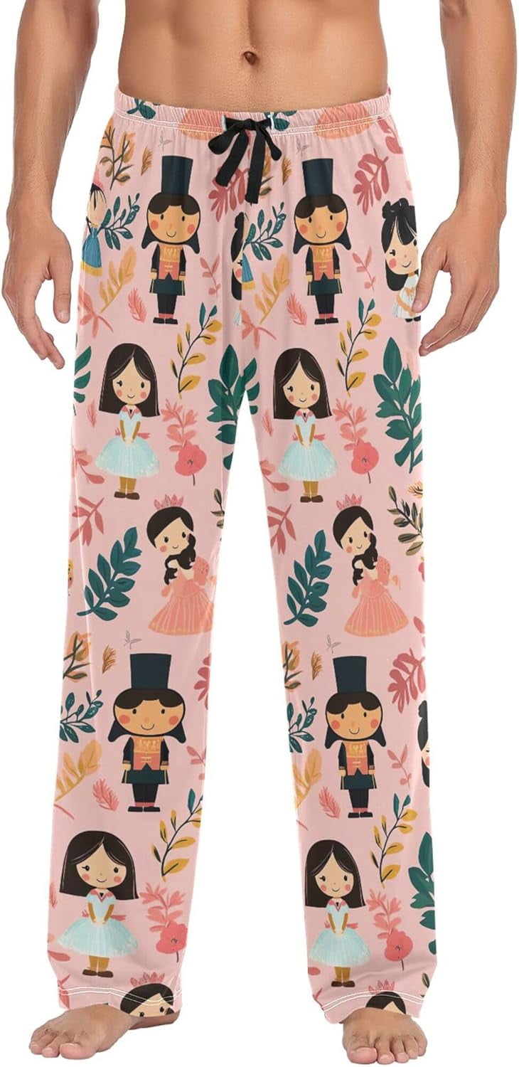 Top-kevin Cartoon Characters Mens Pajama Pants with Drawstring Pockets ...