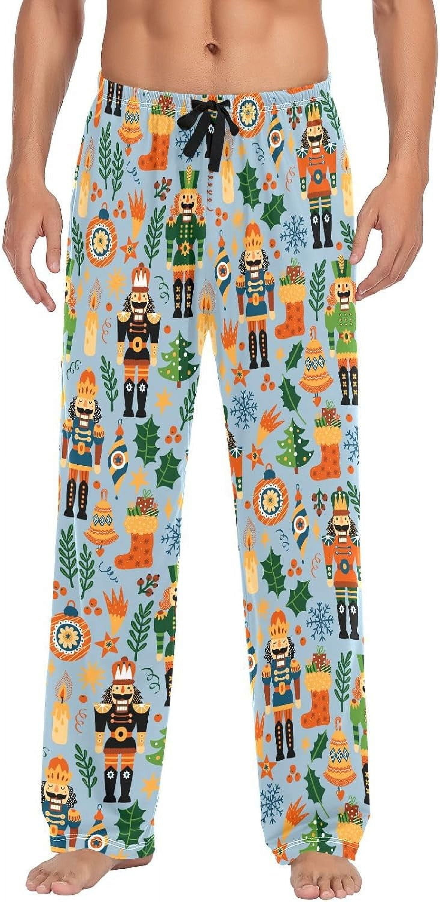 Top-kevin Christmas Nutcrackers Men's Cotton Pajama Pants Soft Comfy ...