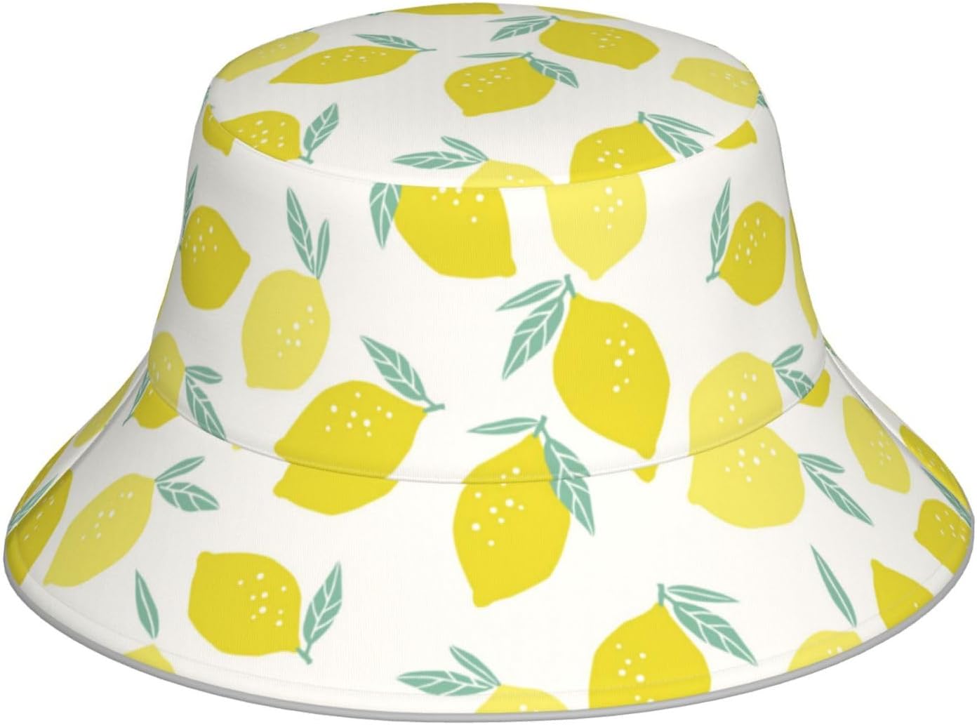 Top-kevin Cute Lemon Patternh Bucket Hats for Men Woman-Reversible Golf ...