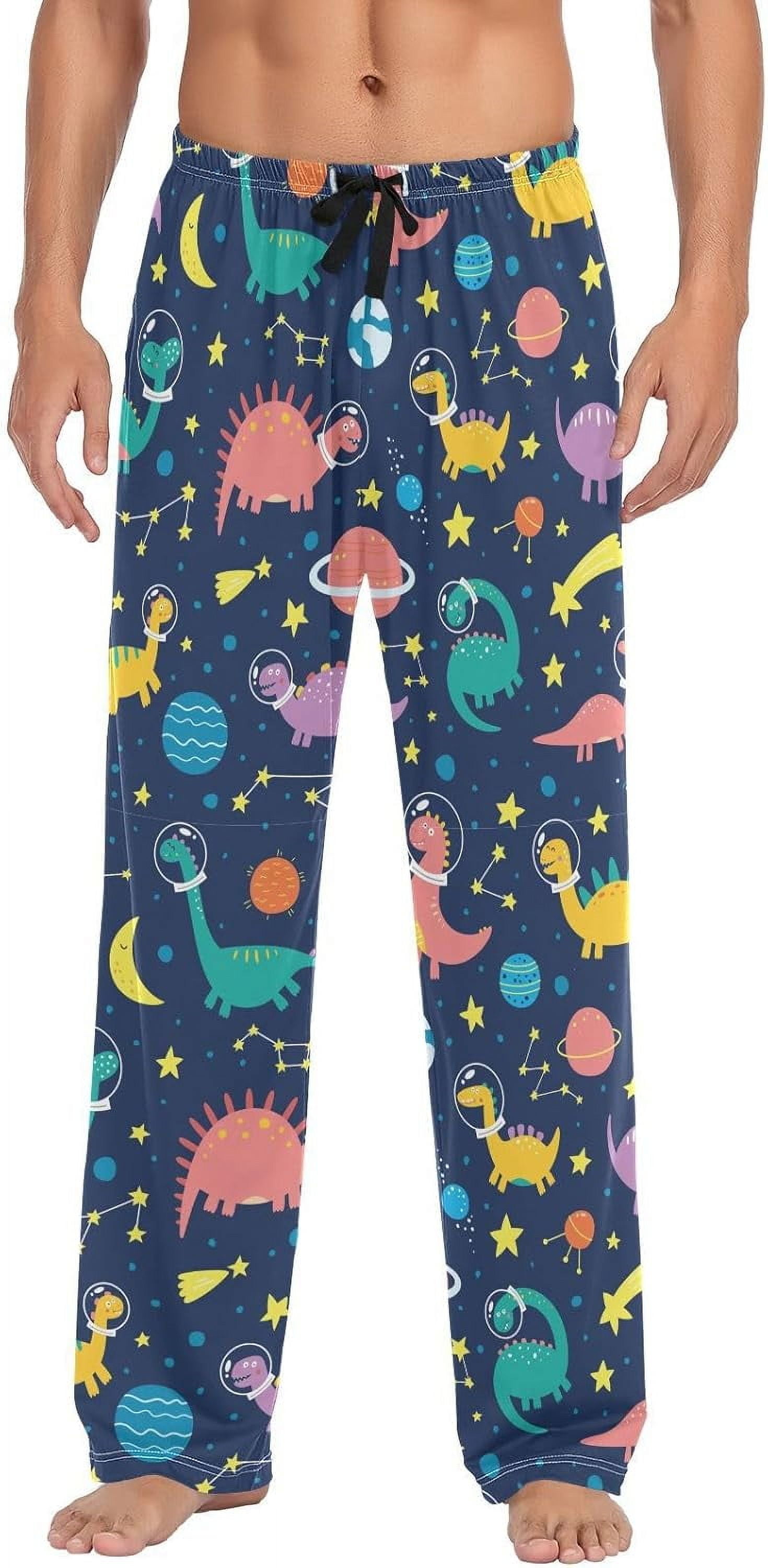 Top-kevin Dinosaurs Planet Pajama Pants Cute Robotic Men's Pajama ...