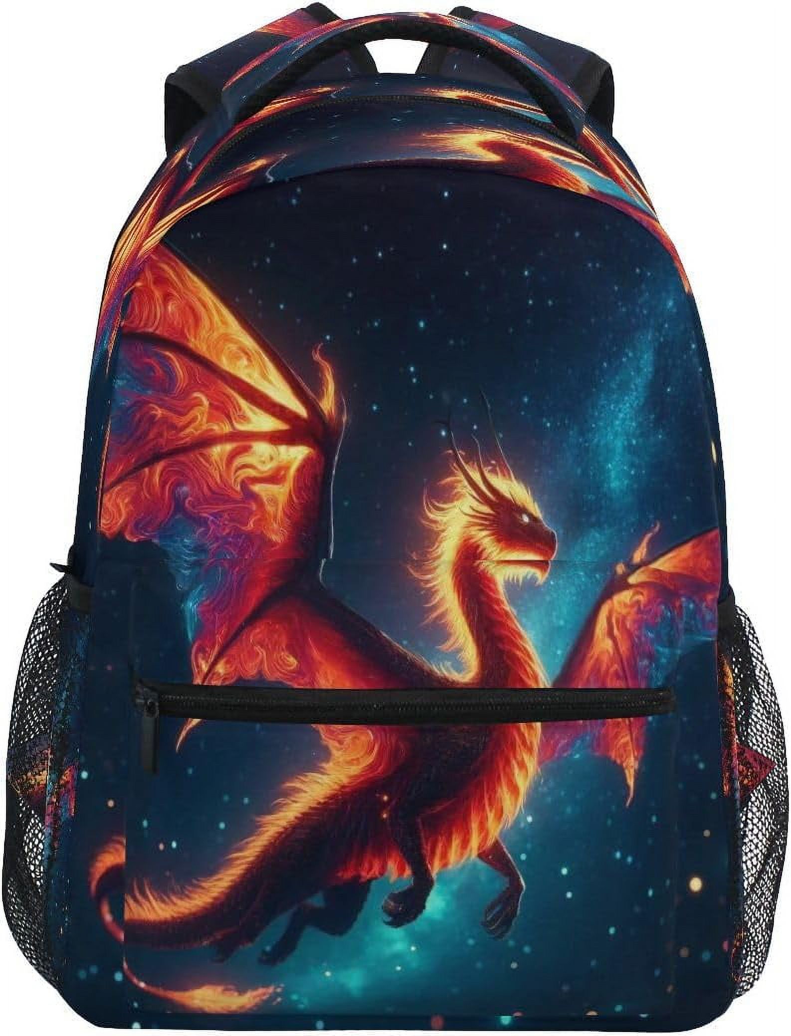 Top-kevin Flying Bird Print Backpack Cute Laptop Backpack Tablet Travel ...
