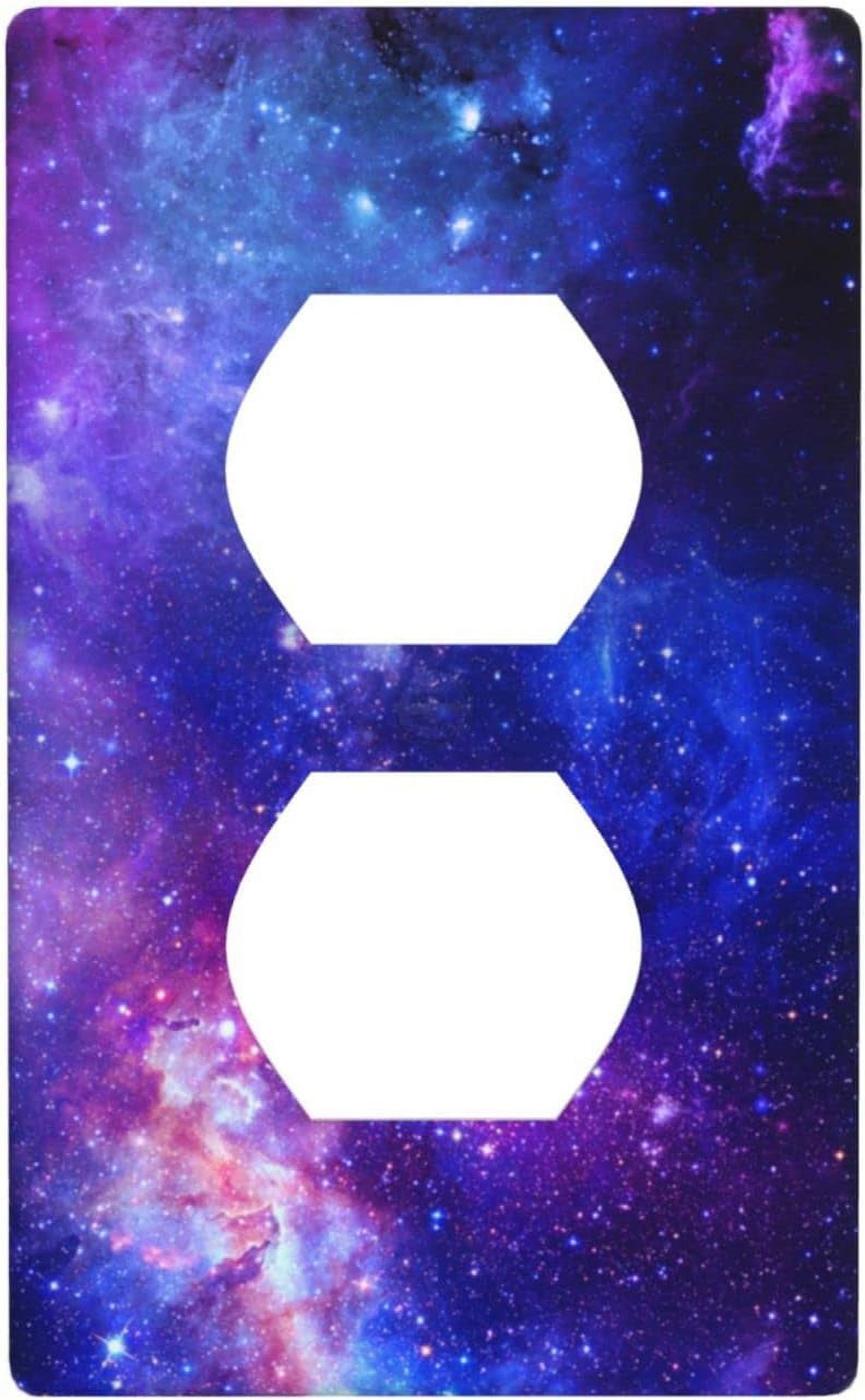 Top-kevin Galaxy Space Light Switch Cover Plates Decorative Duplex ...