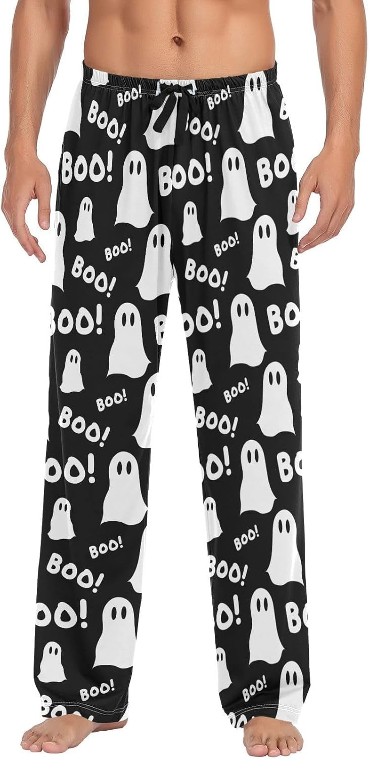 Top-kevin Ghost Boo Pajama Pants Men's Pajama Bottoms Lounge Sleepwear ...