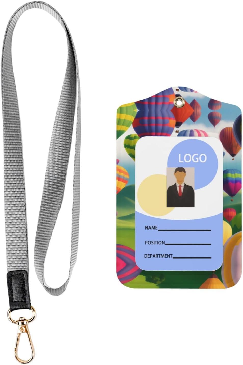 Top-kevin Guitar Musical Instruments Card Badge Leather Holder Id Badge ...
