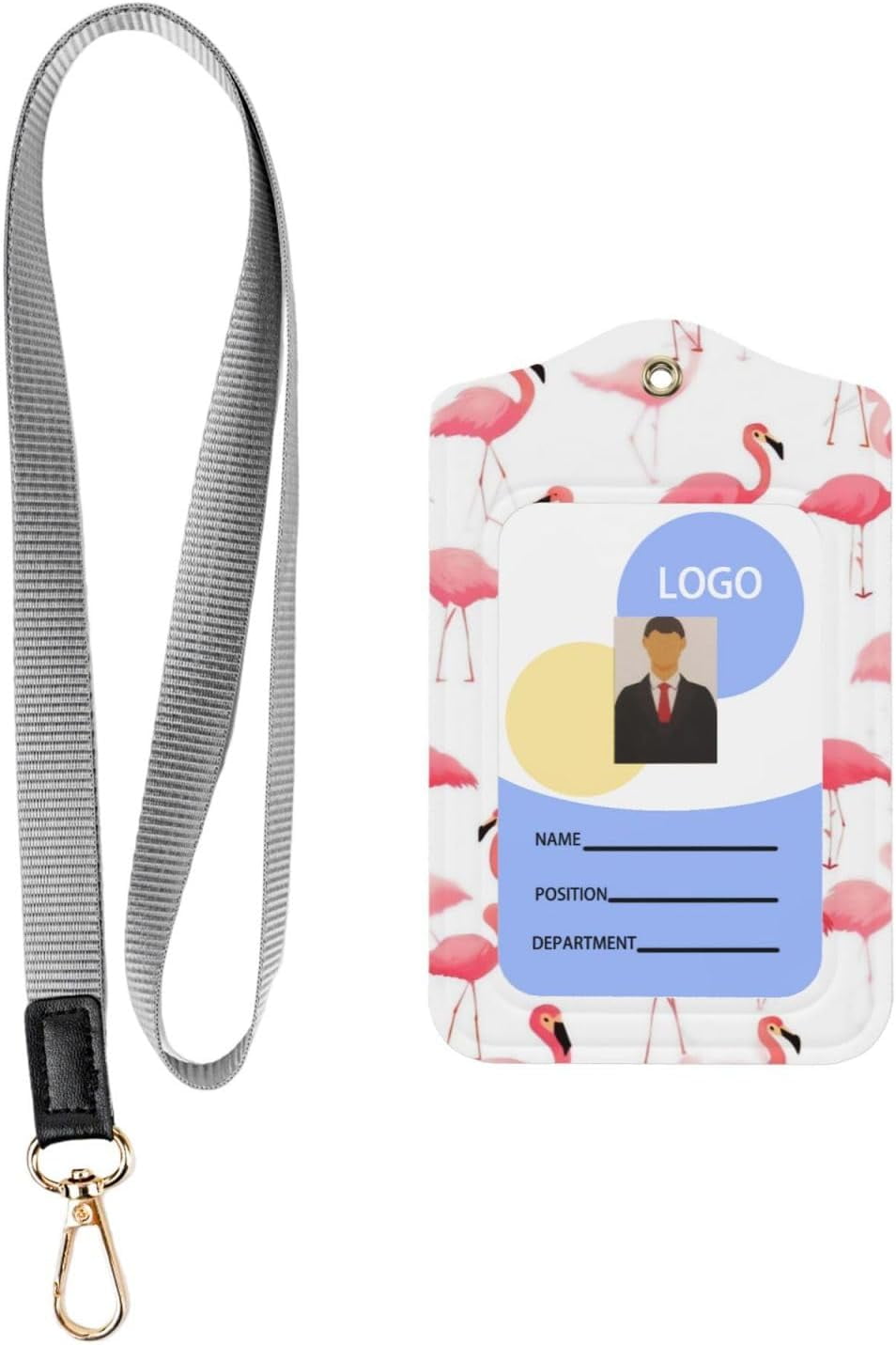 Top-kevin Guitar Musical Instruments Card Badge Leather Holder Id Badge ...