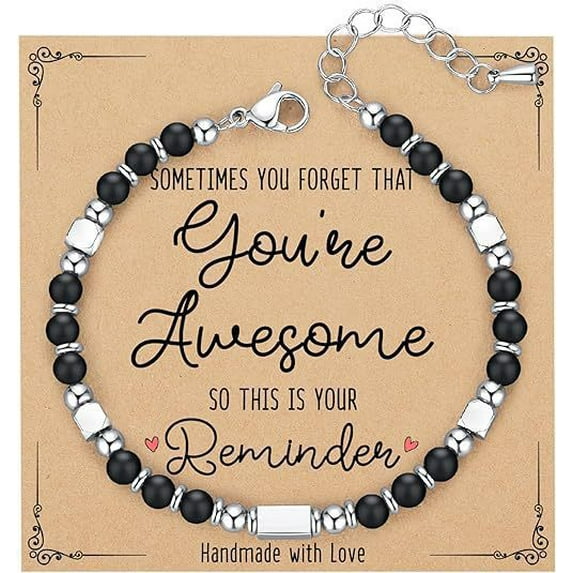 Top-kevin Healing Natural Stone Bracelets for Women, Unique Christmas ...