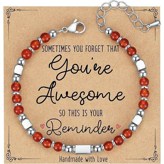 Top-kevin Healing Natural Stone Bracelets for Women, Unique Christmas ...