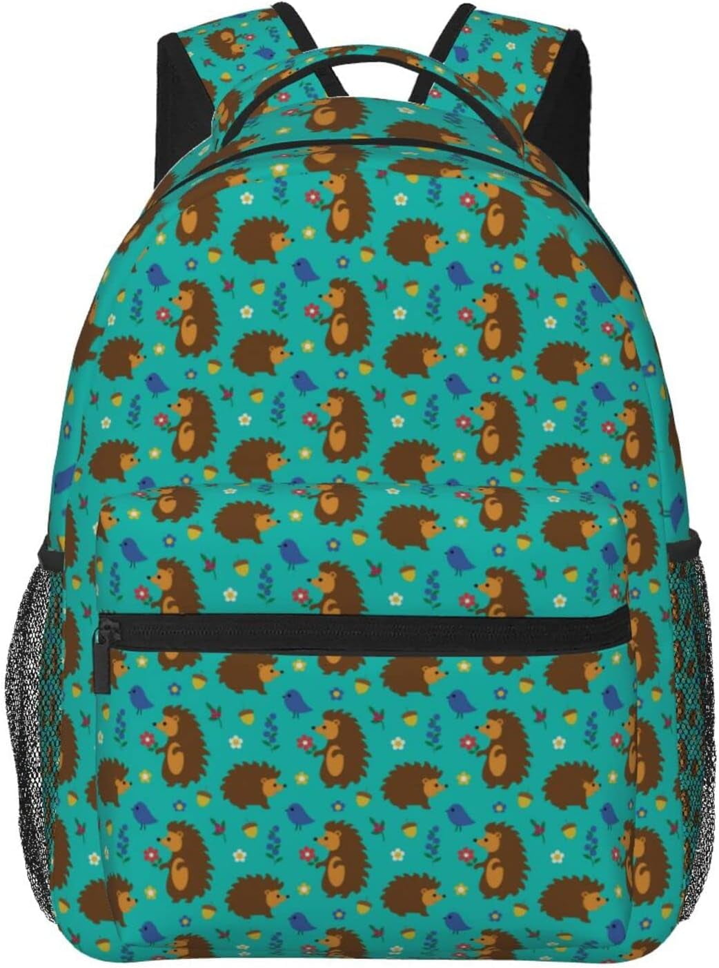 Top-kevin Hedgehog Backpack Animal Laptop Backpack Cute Tablet Travel ...