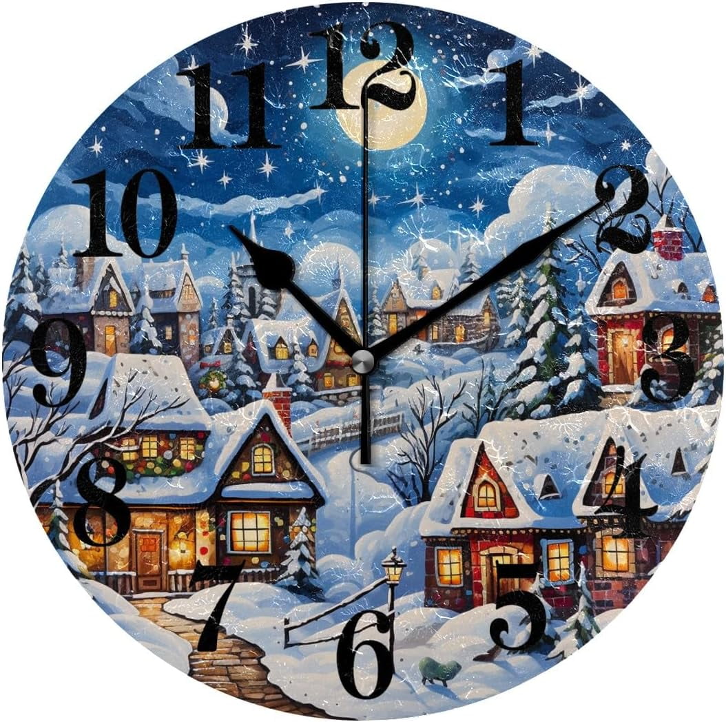 Top-kevin Modern Small Wall Clock Decorative Artistic Timepiece ...