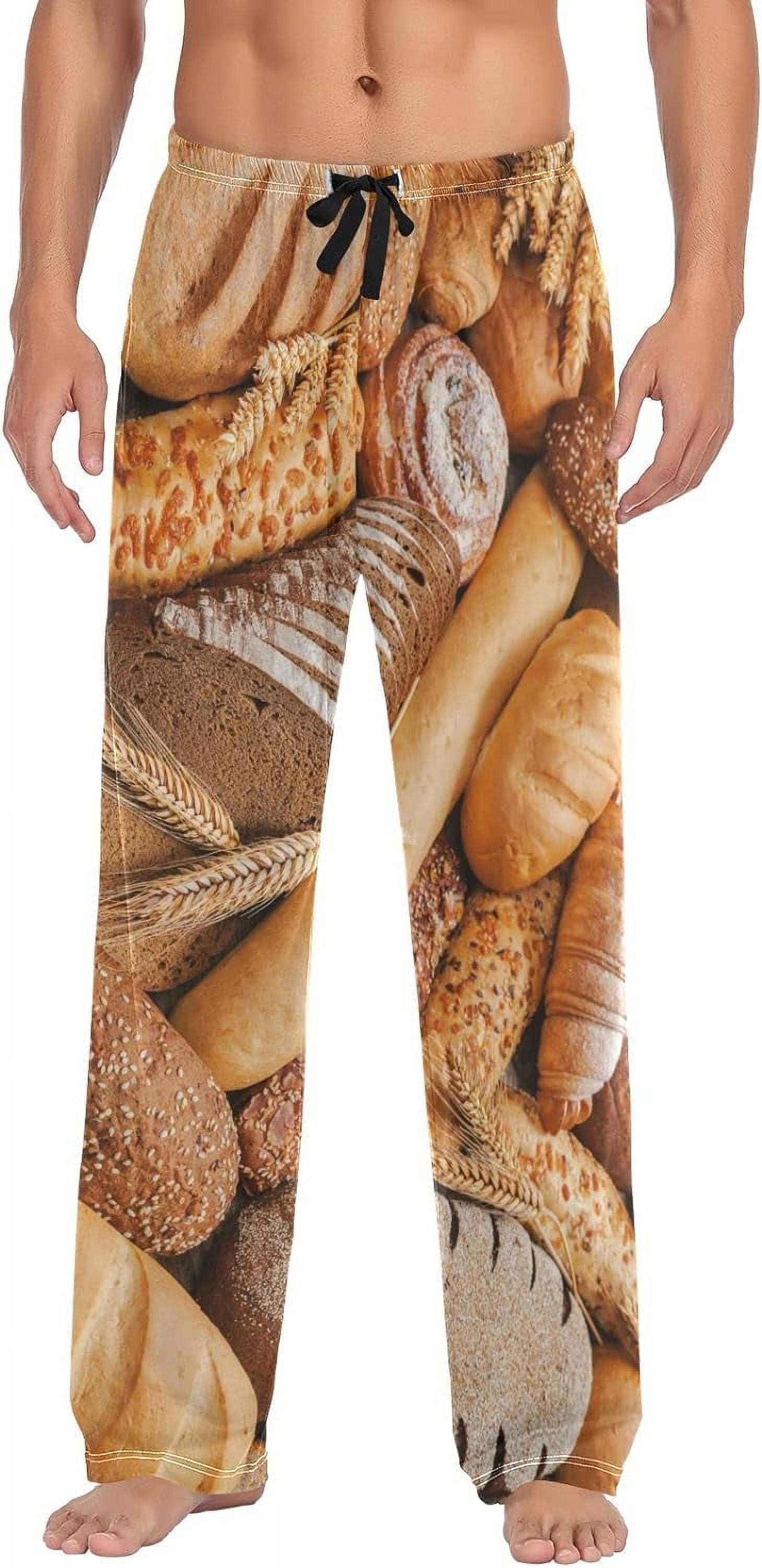 Top-kevin Multi- Bread Men's Pajama Pants Pjs Bottoms with Pockets ...
